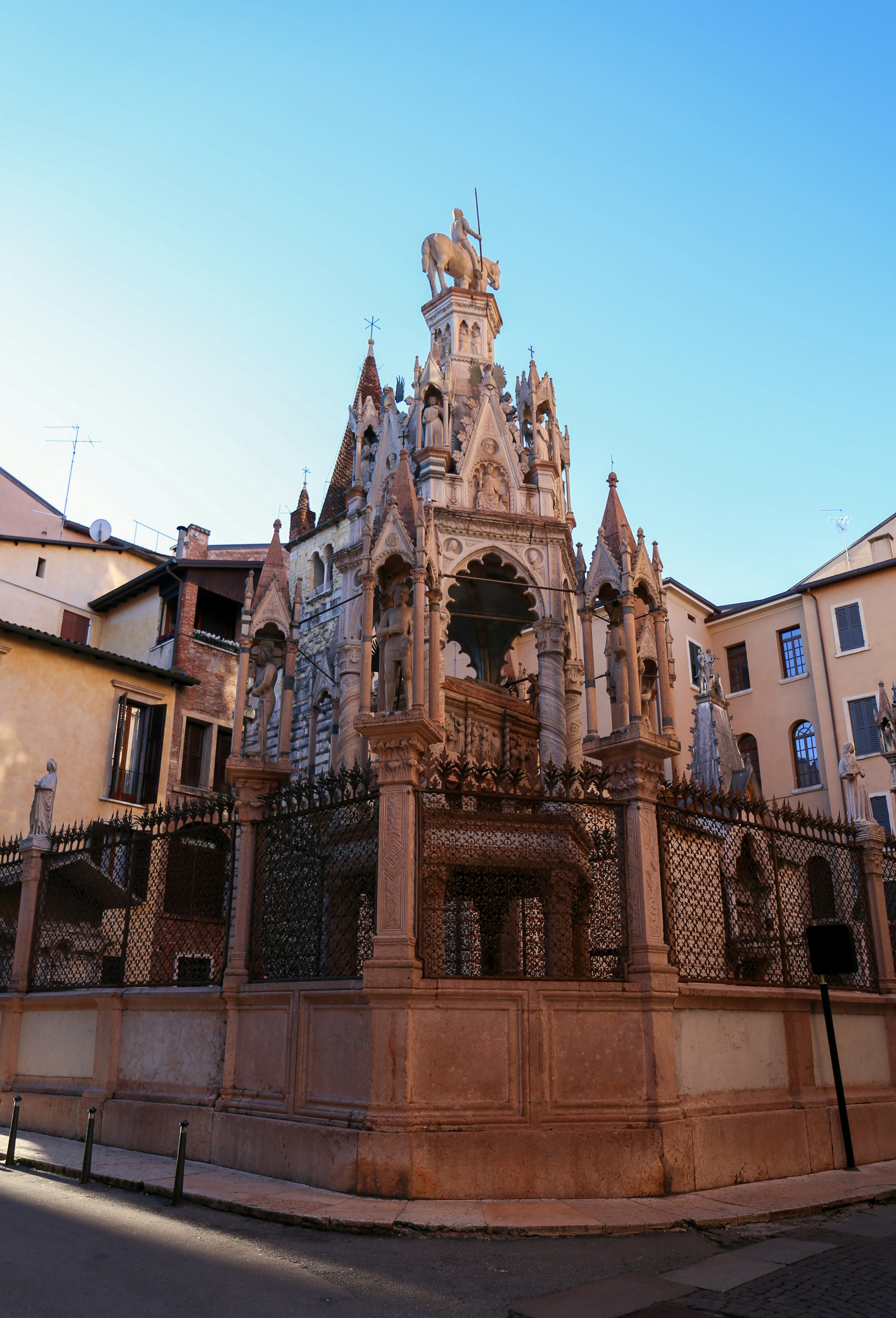 Gothic Elegance Amidst Urban Surroundings