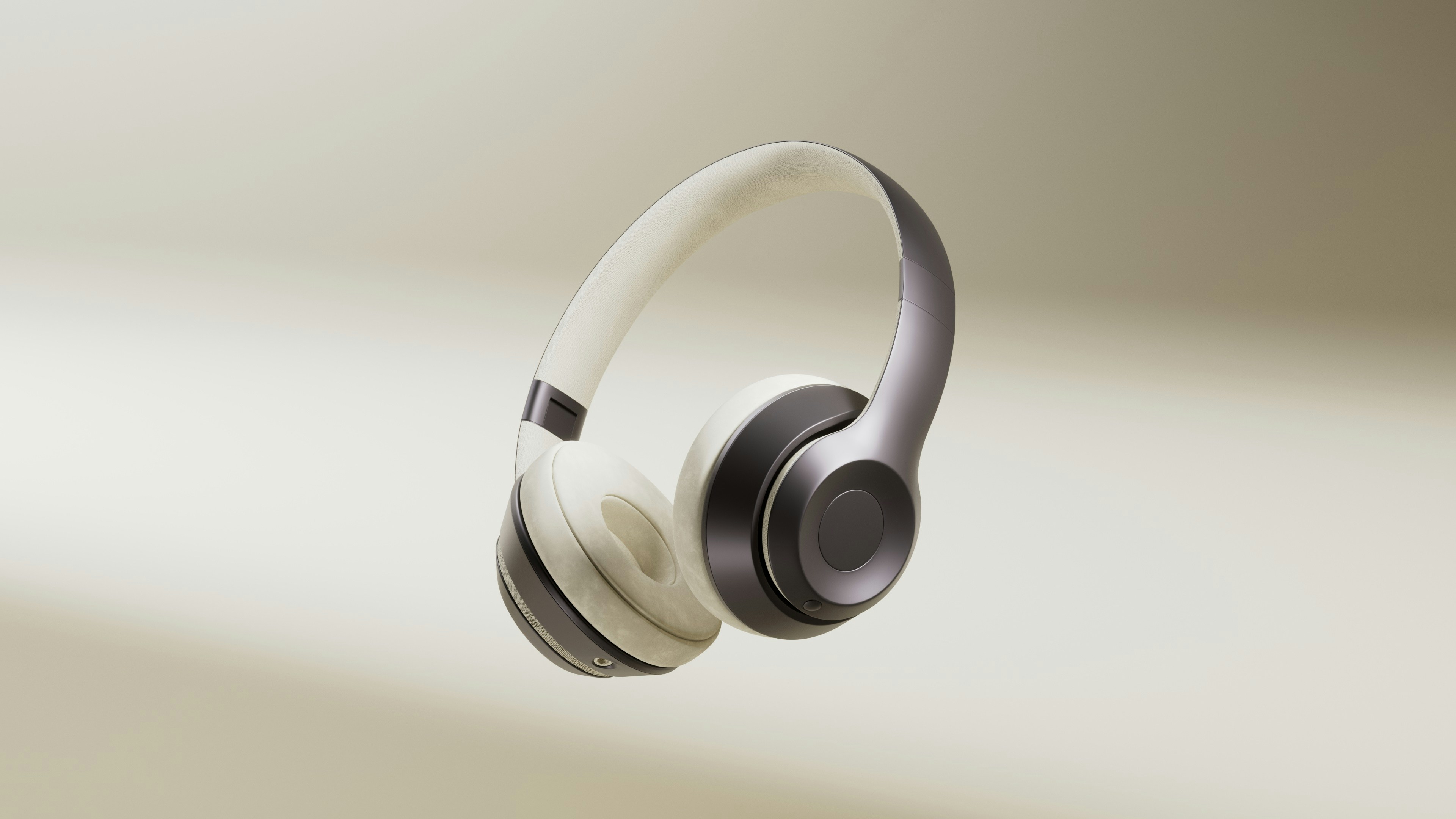 A pair of headphones floating in the air photo – Free Digital image ...