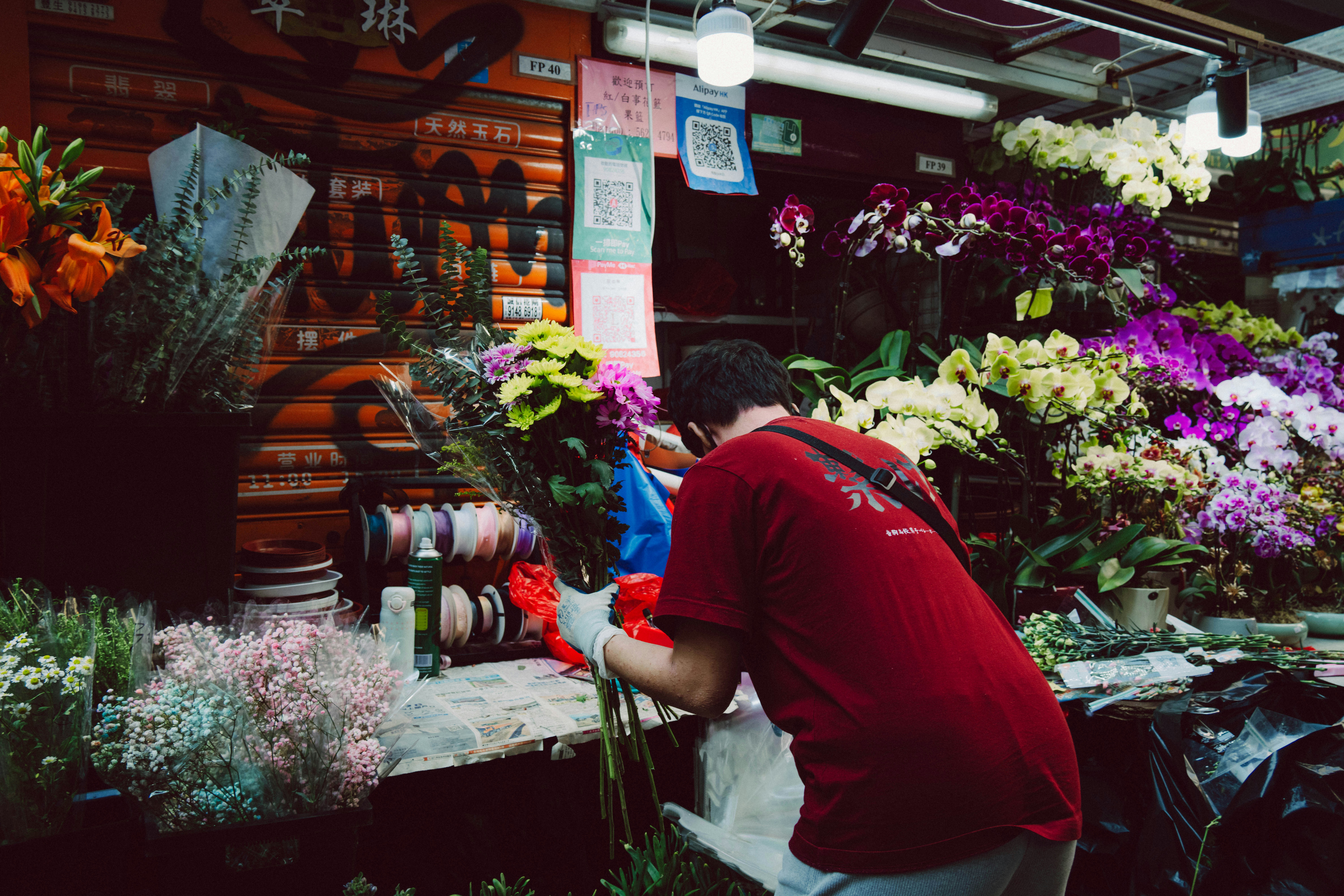 Floral Artisan at Work