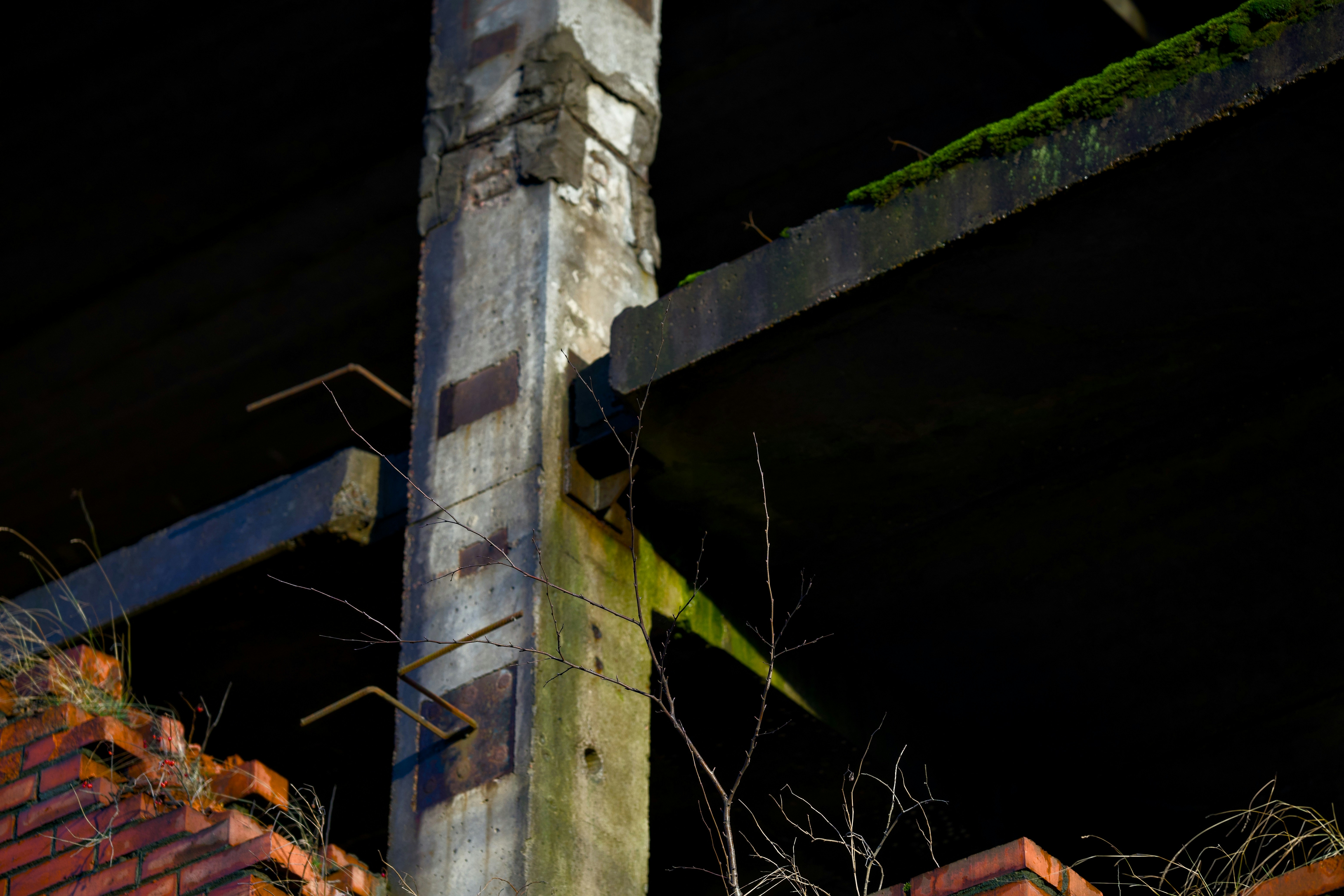 A stop sign that is on the side of a building photo – Free Religious ...