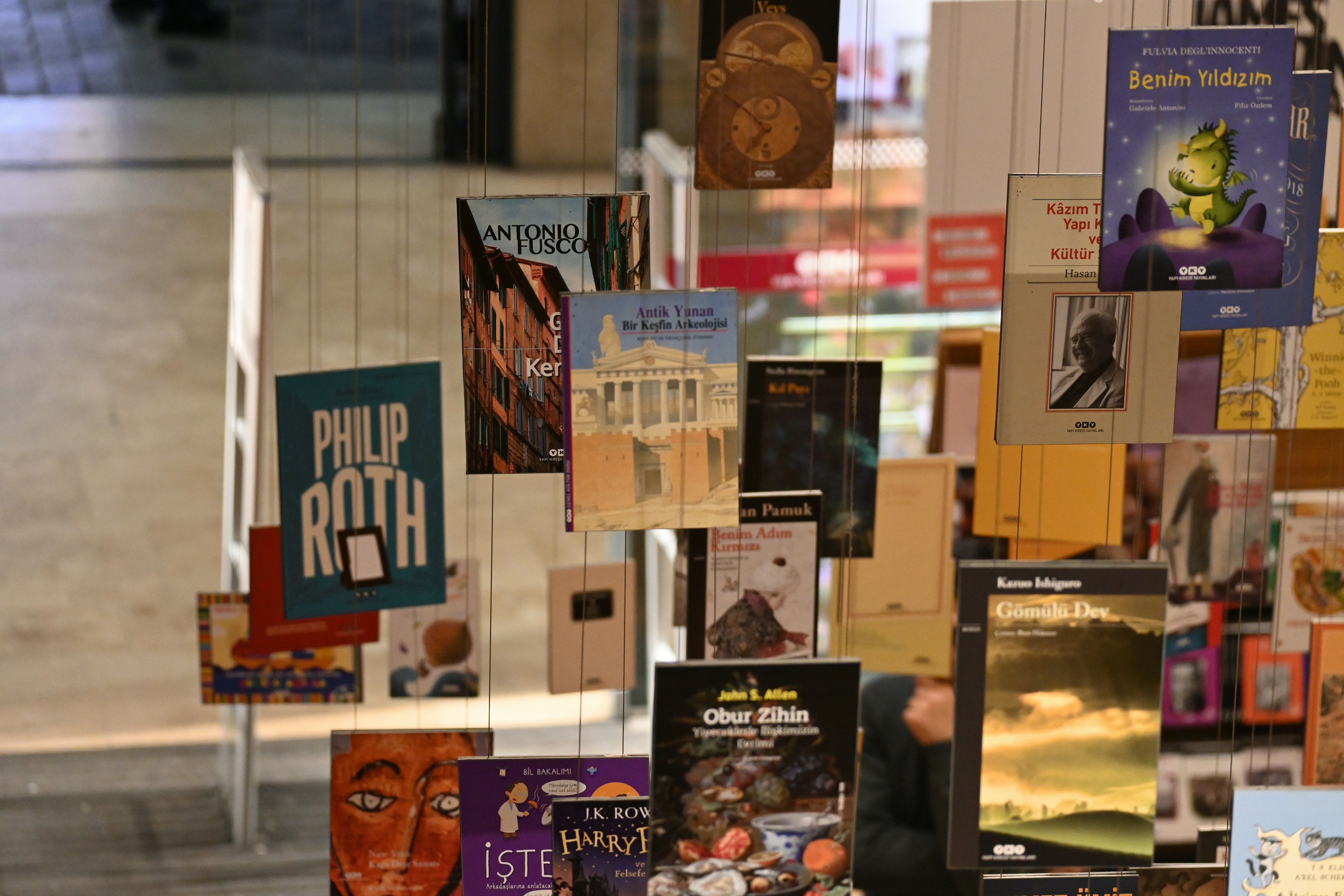 Literary Cascade: A Bookshop's Visual Symphony