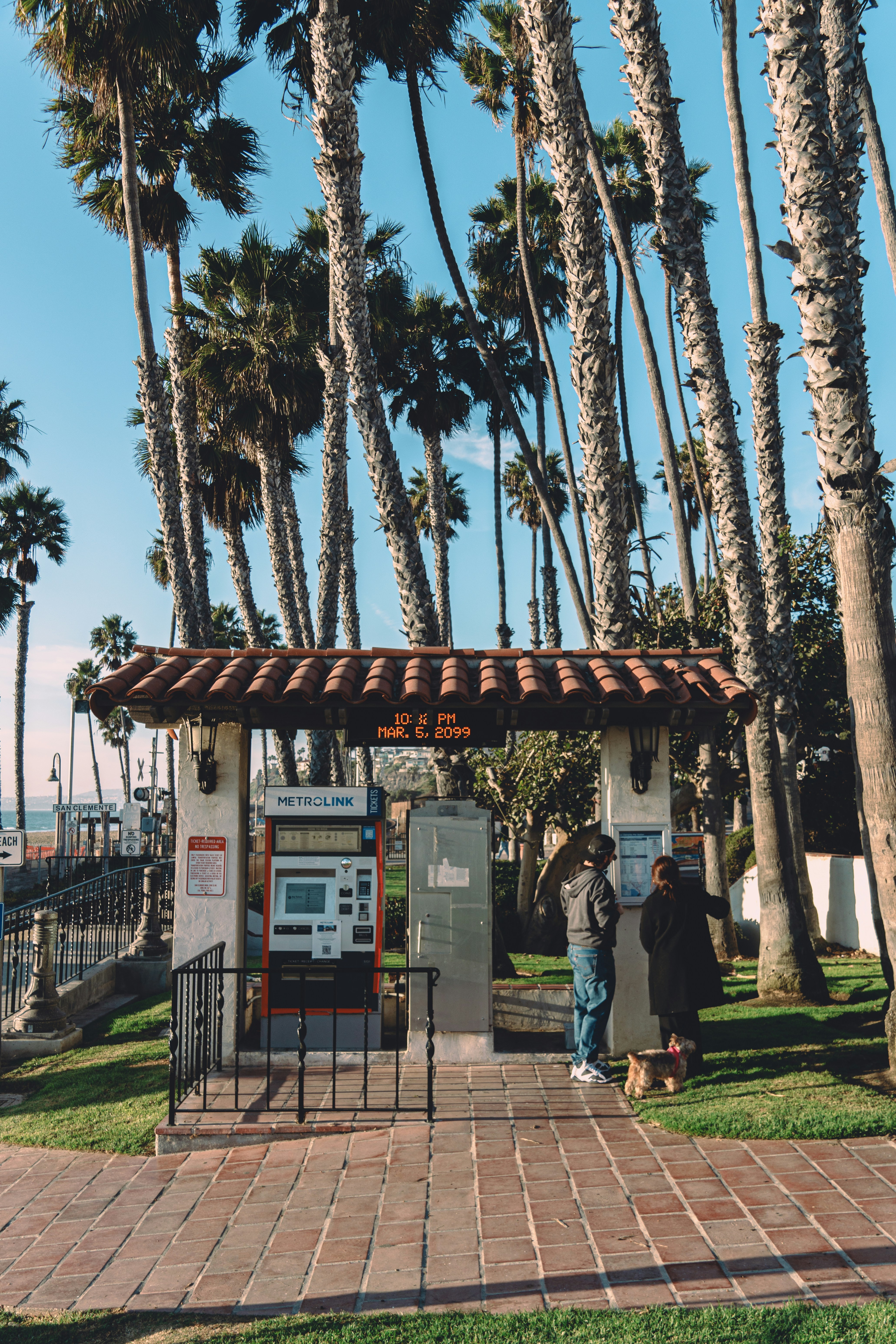 Harbor Palms and the MetroLink Kiosk