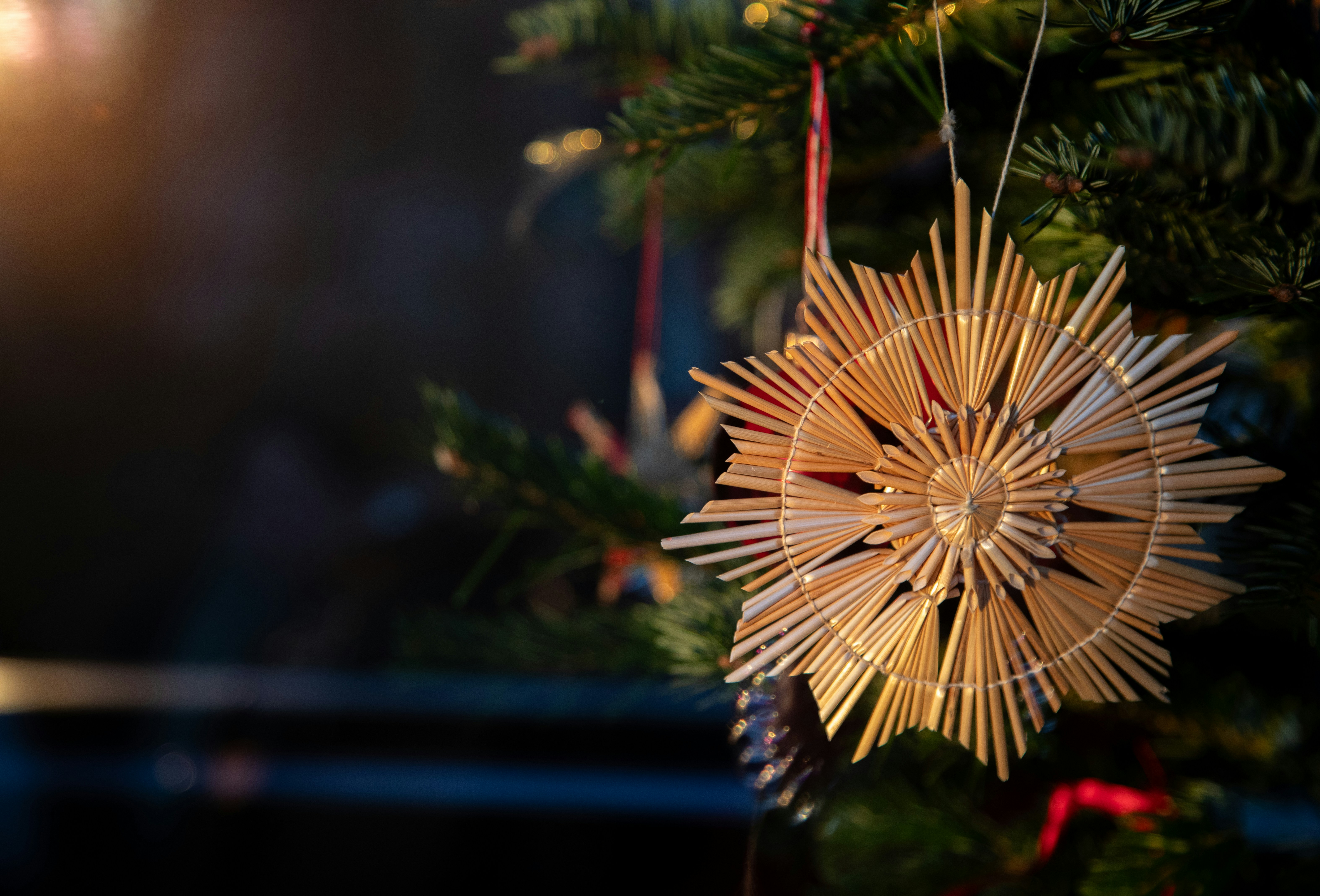 Crafted Whimsy: A Starry Ornament's Glow