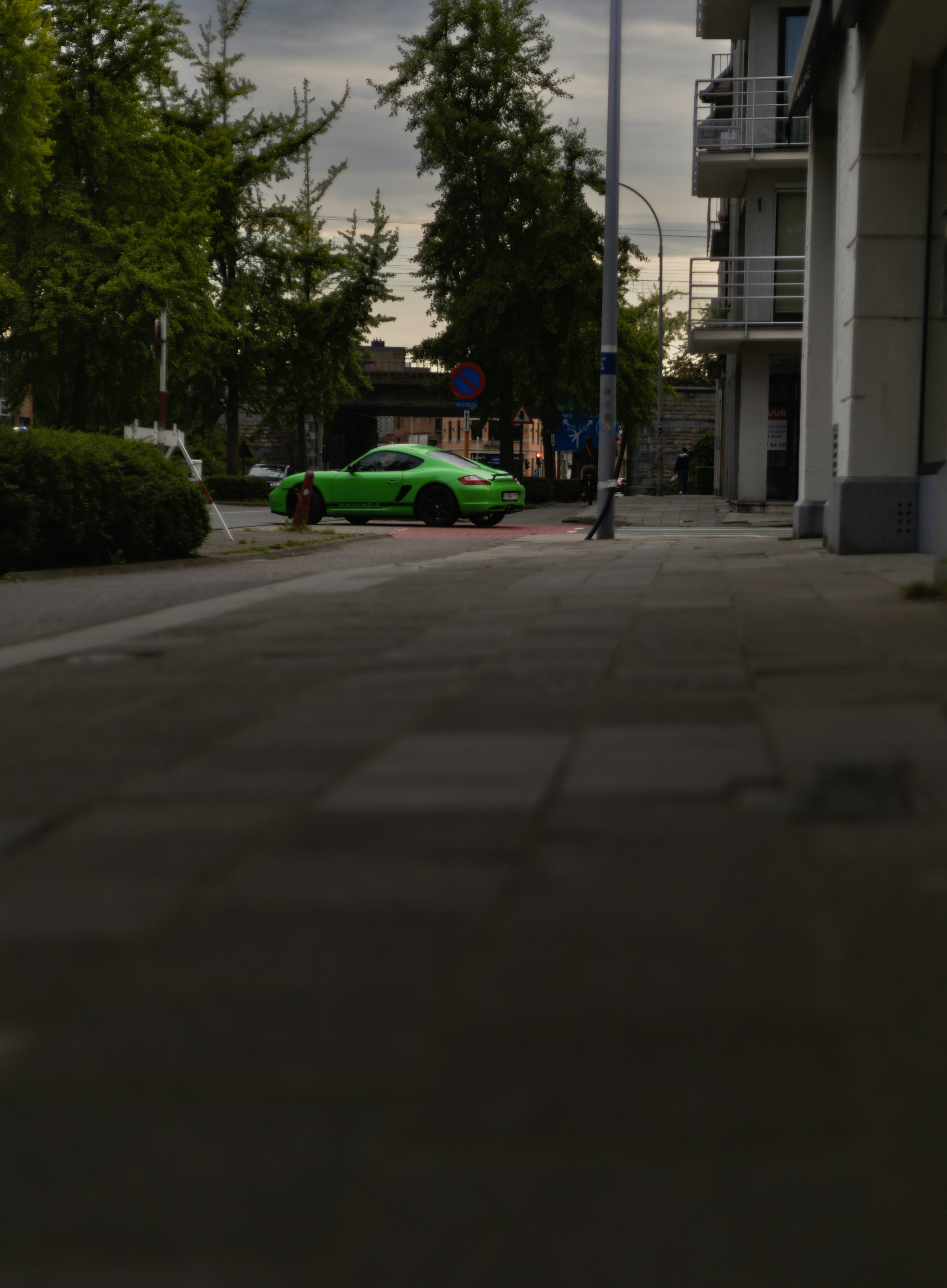 Urban Vibes: The Neon Green Dream