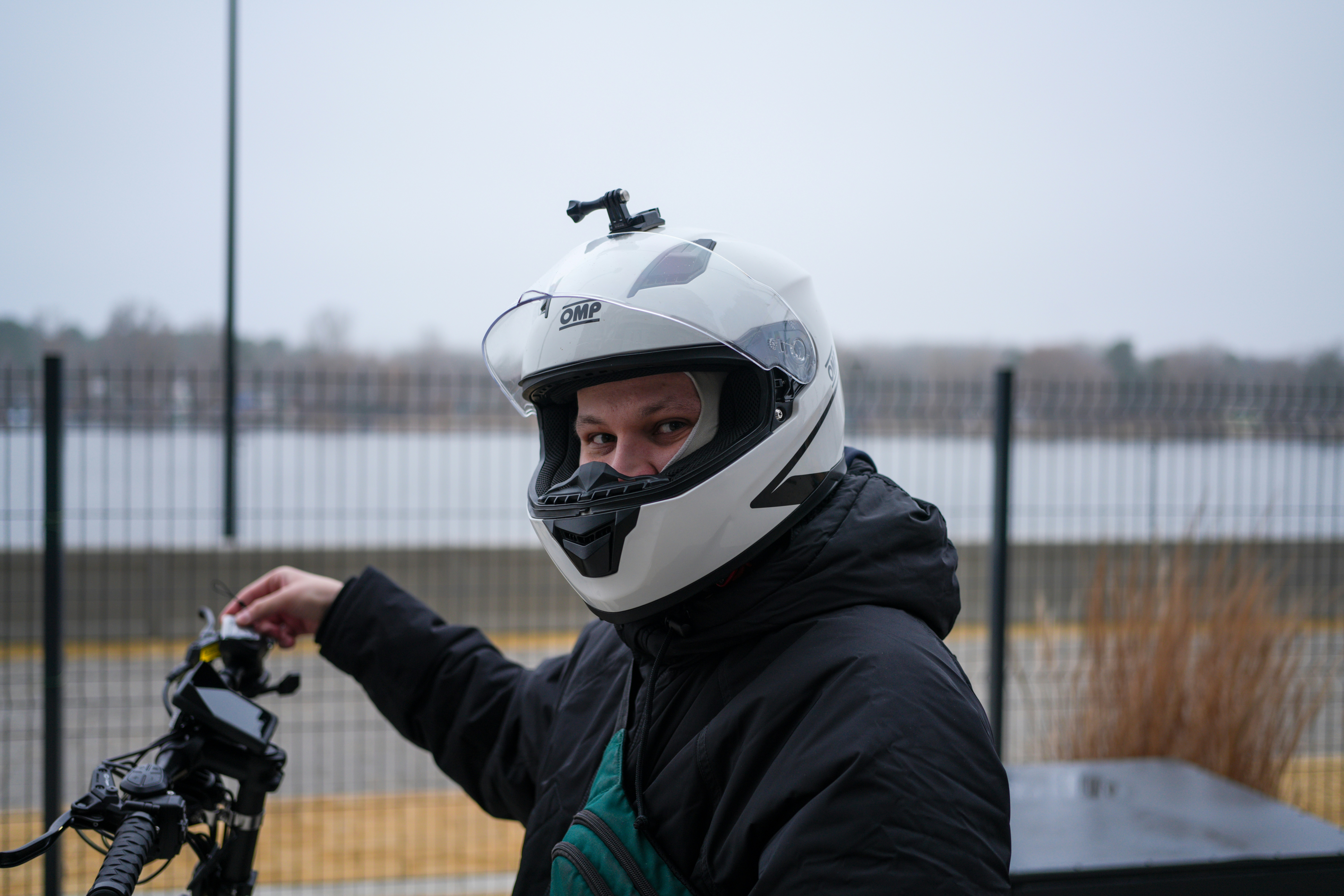 Always wear a helmet when riding on roads