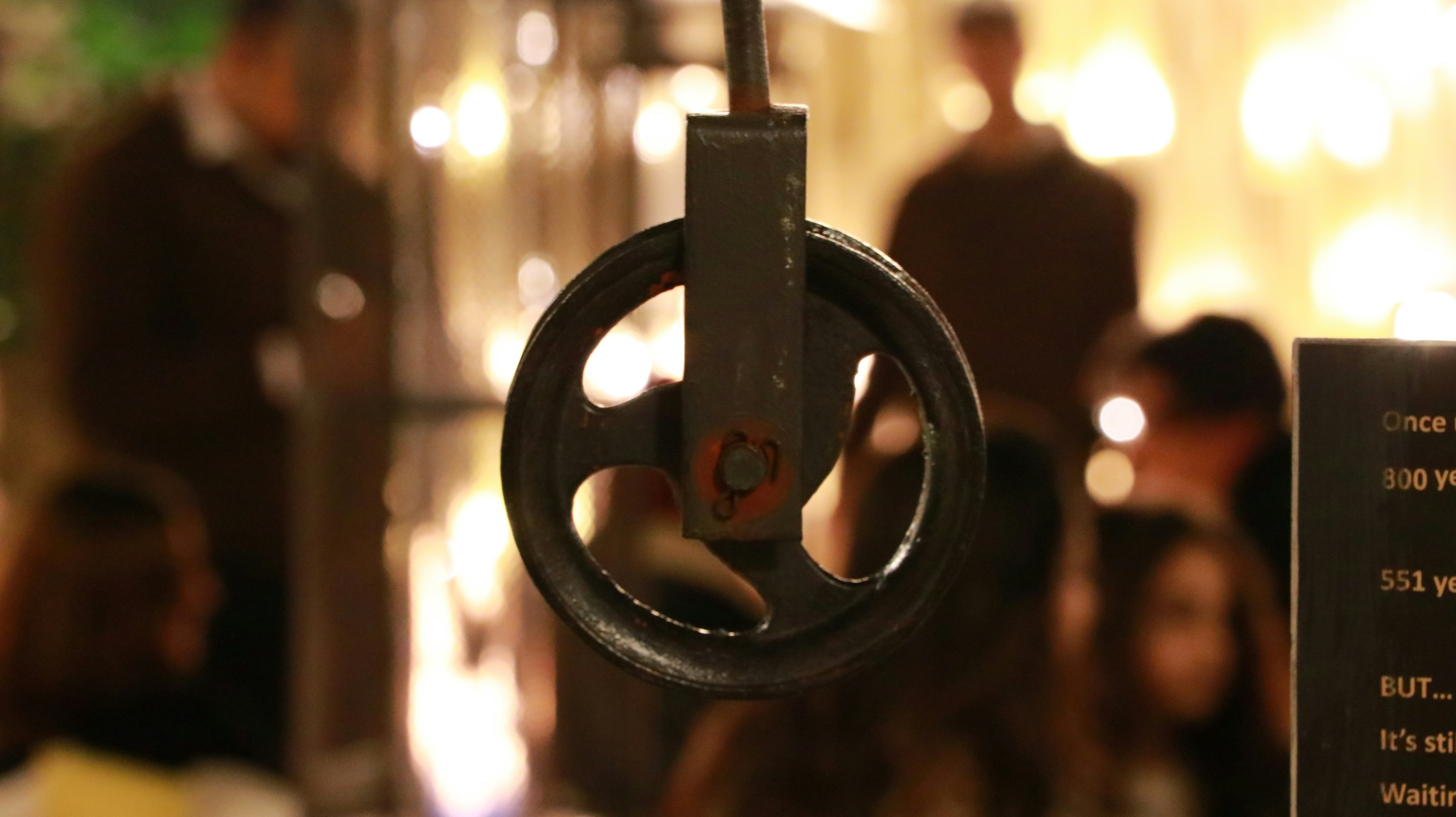 Suspended Gear in a Warm Gentlemen’s Night