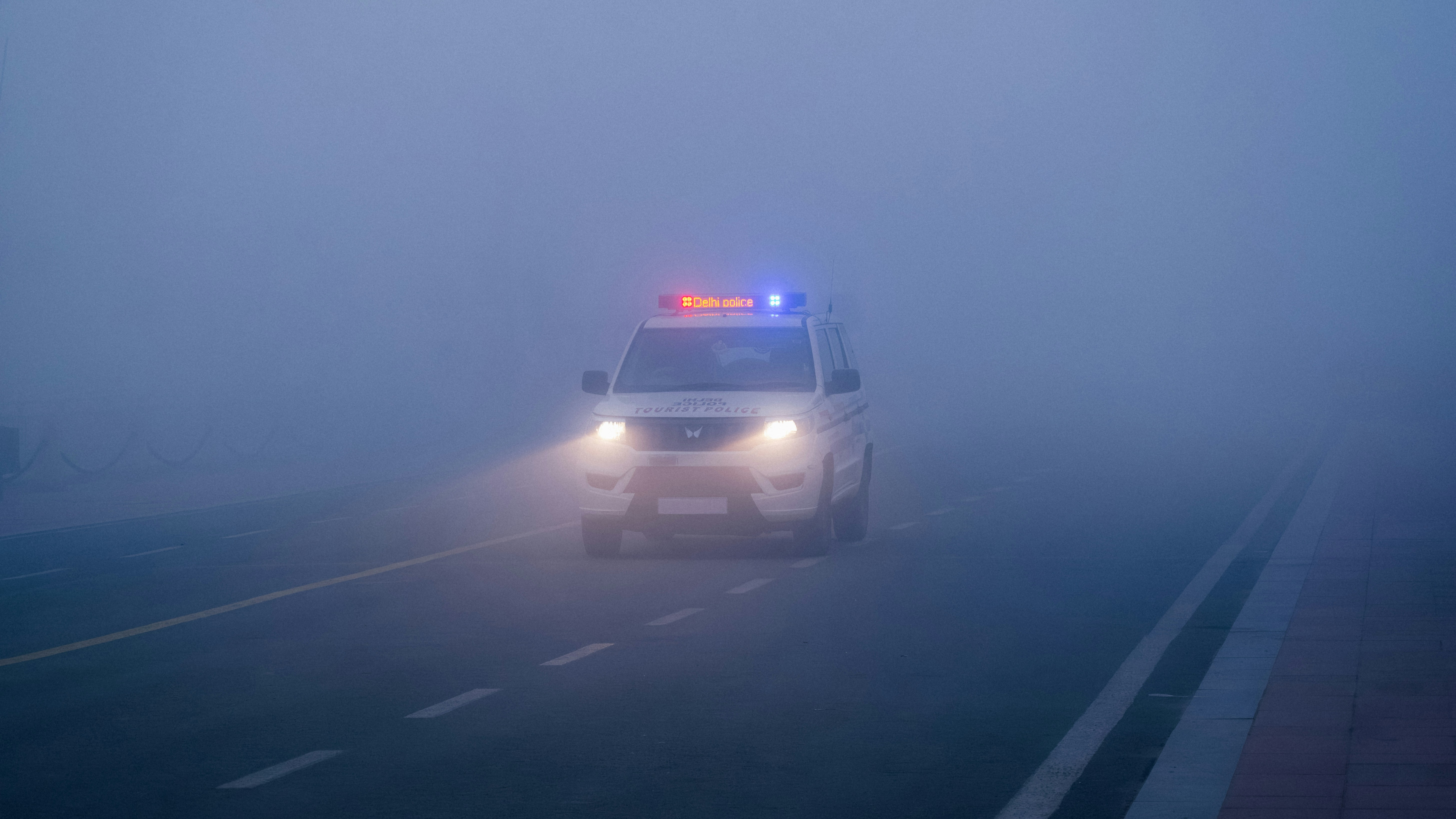 Silent Patrol Through the Mist