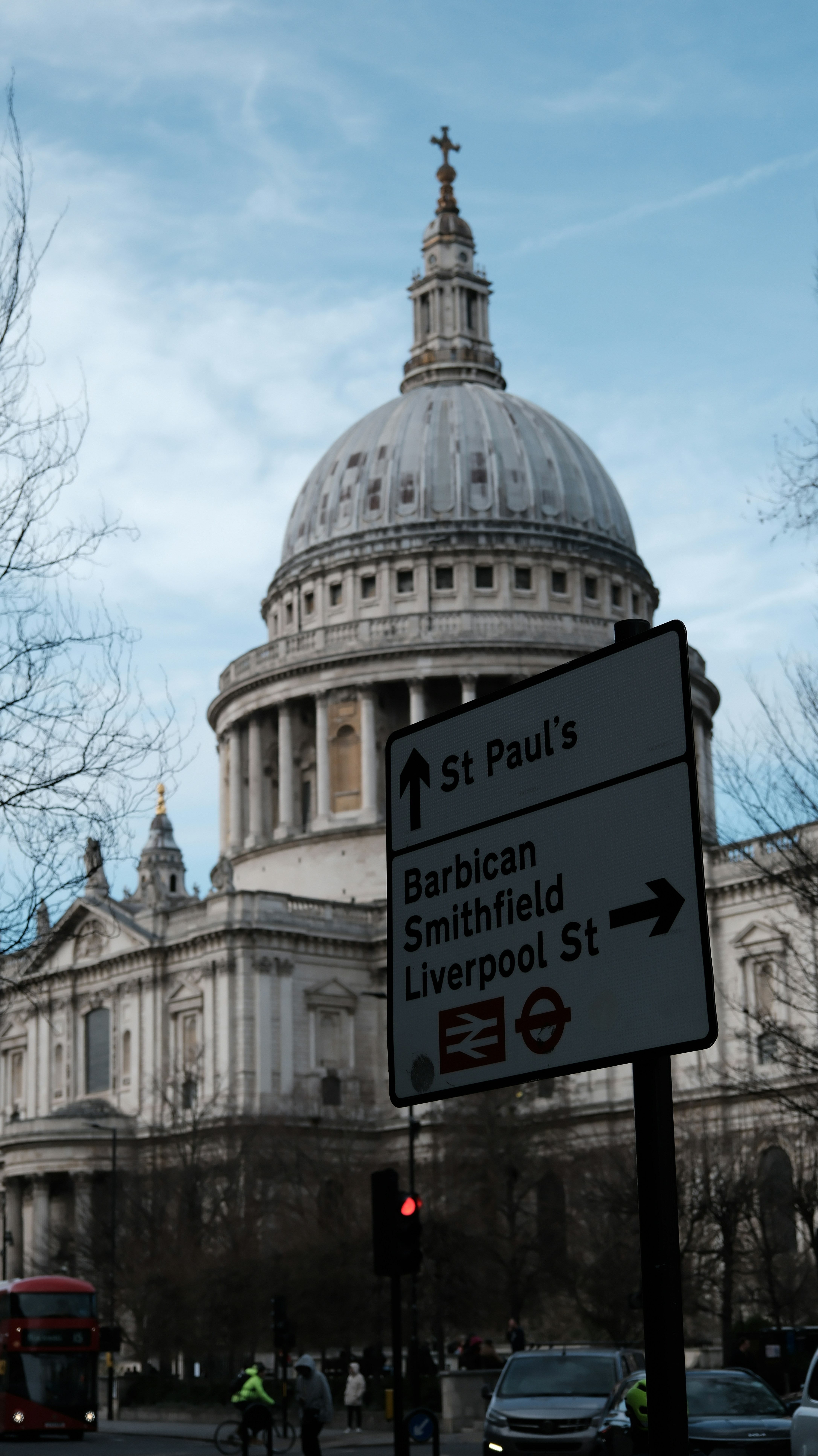 St. Paul’s Meets the Street Sign