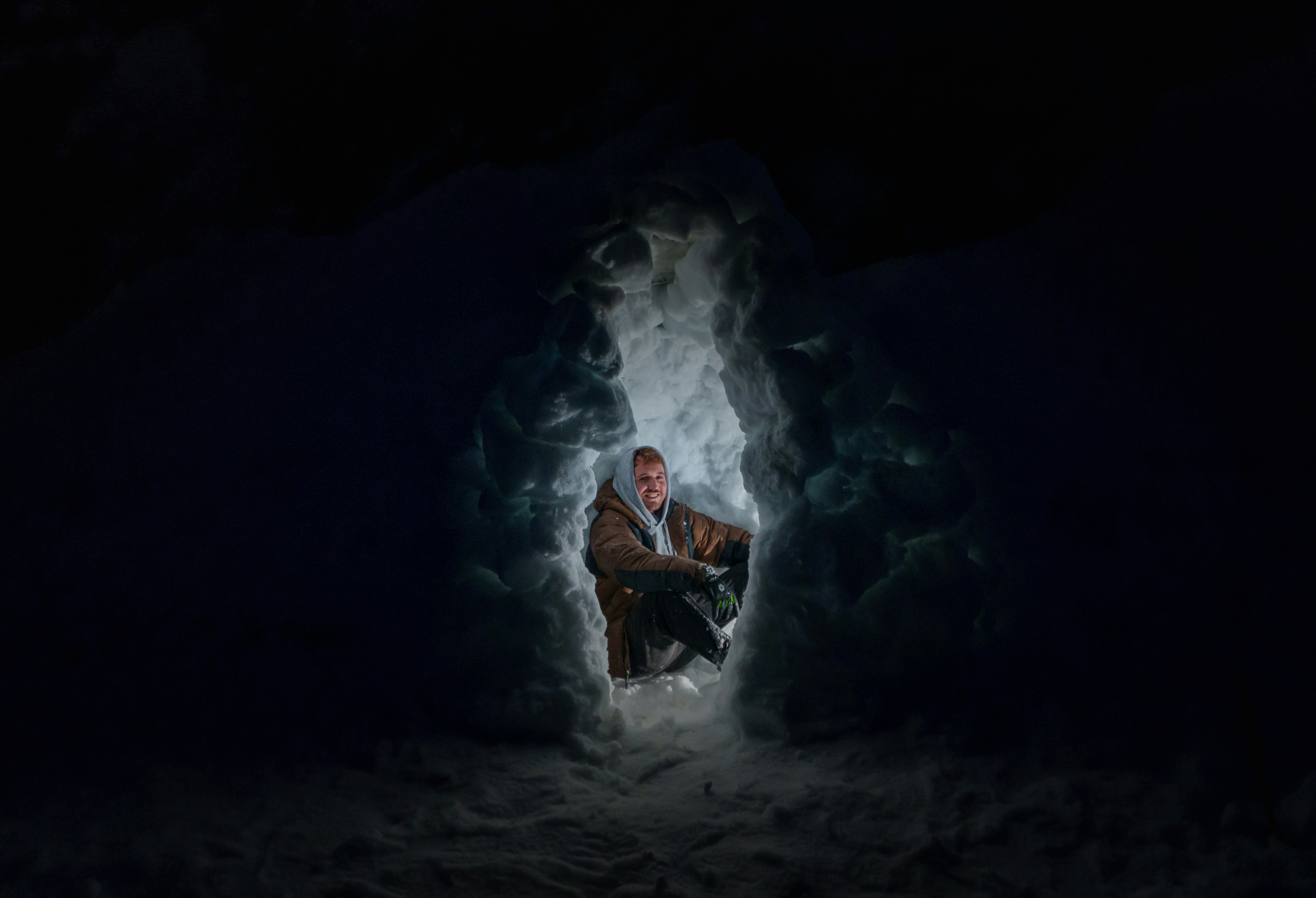 Quiet Reflection Within an Ice Haven