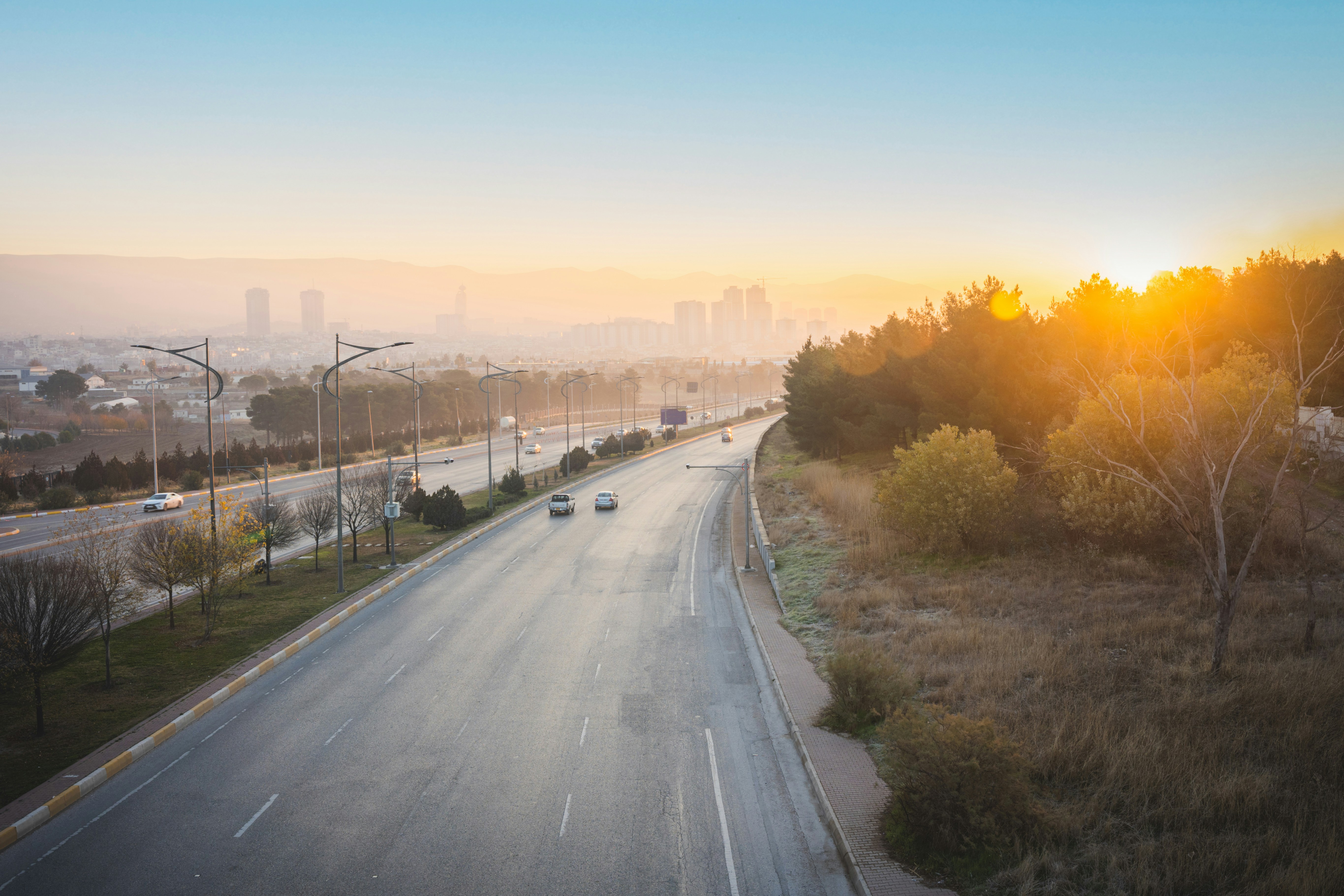 Golden Dawn Over Sulaimaniyah