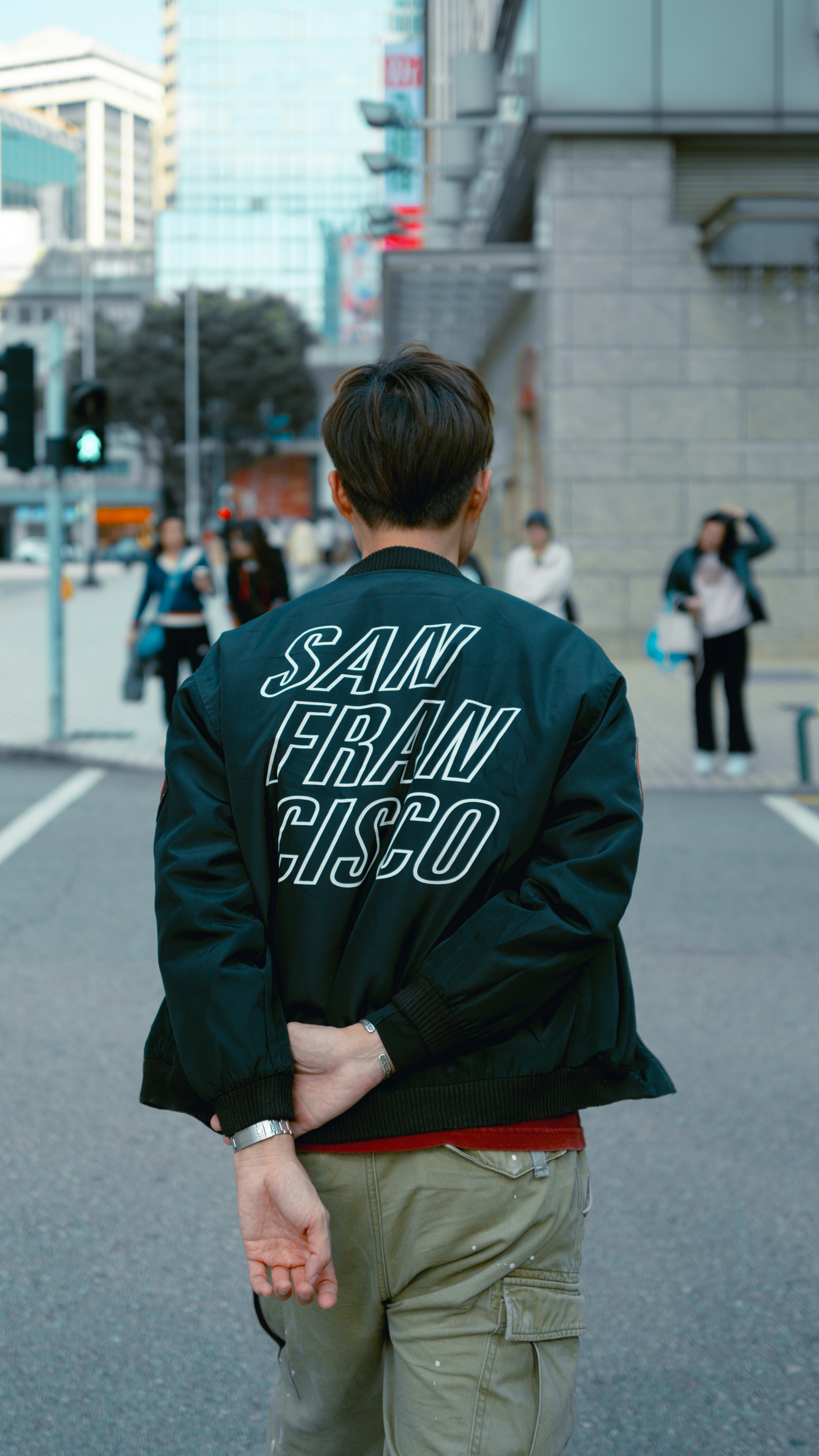 San Francisco on the Back: City Stroll Portrait