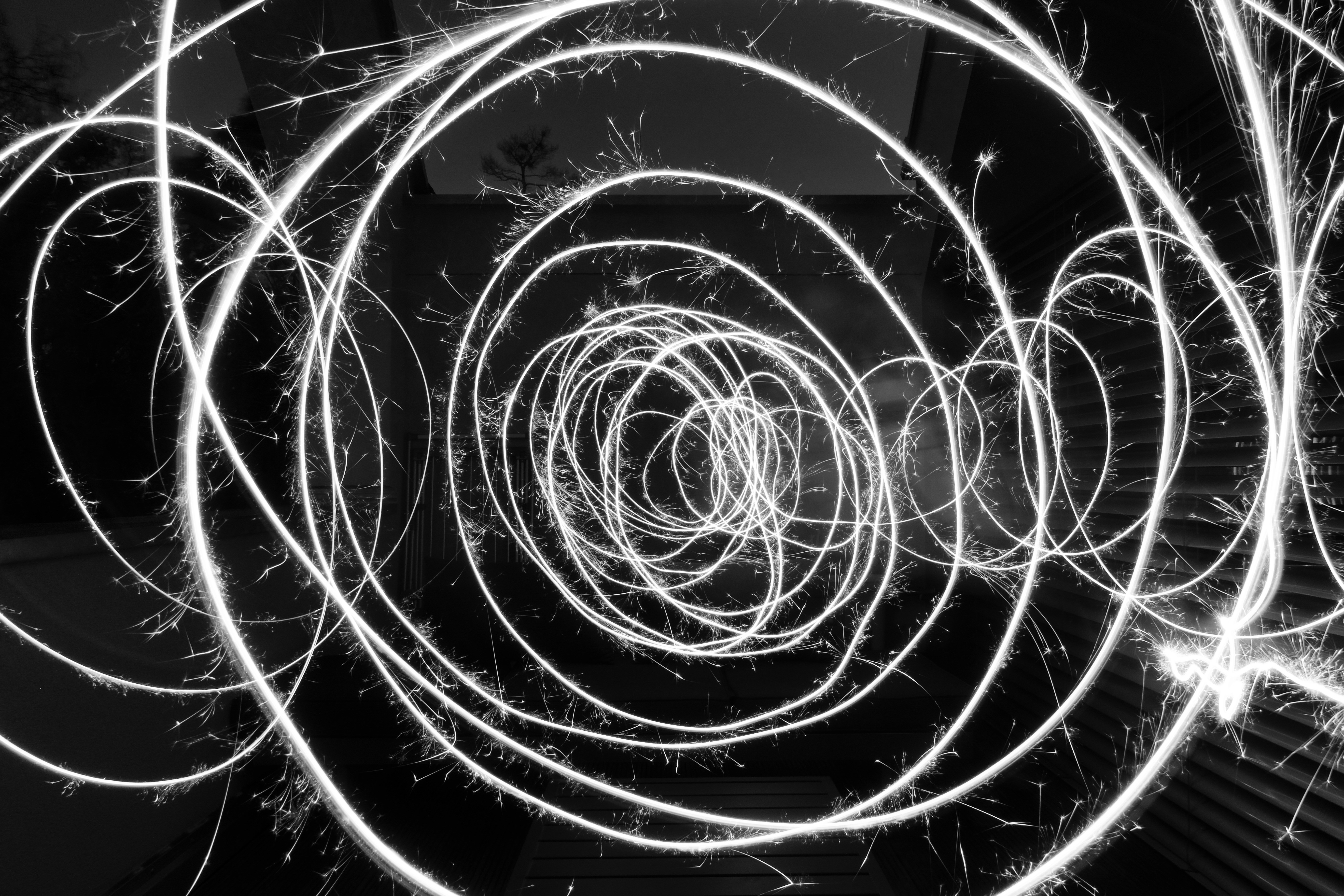 A black and white photo of a spiral photo – Free Human Image on Unsplash