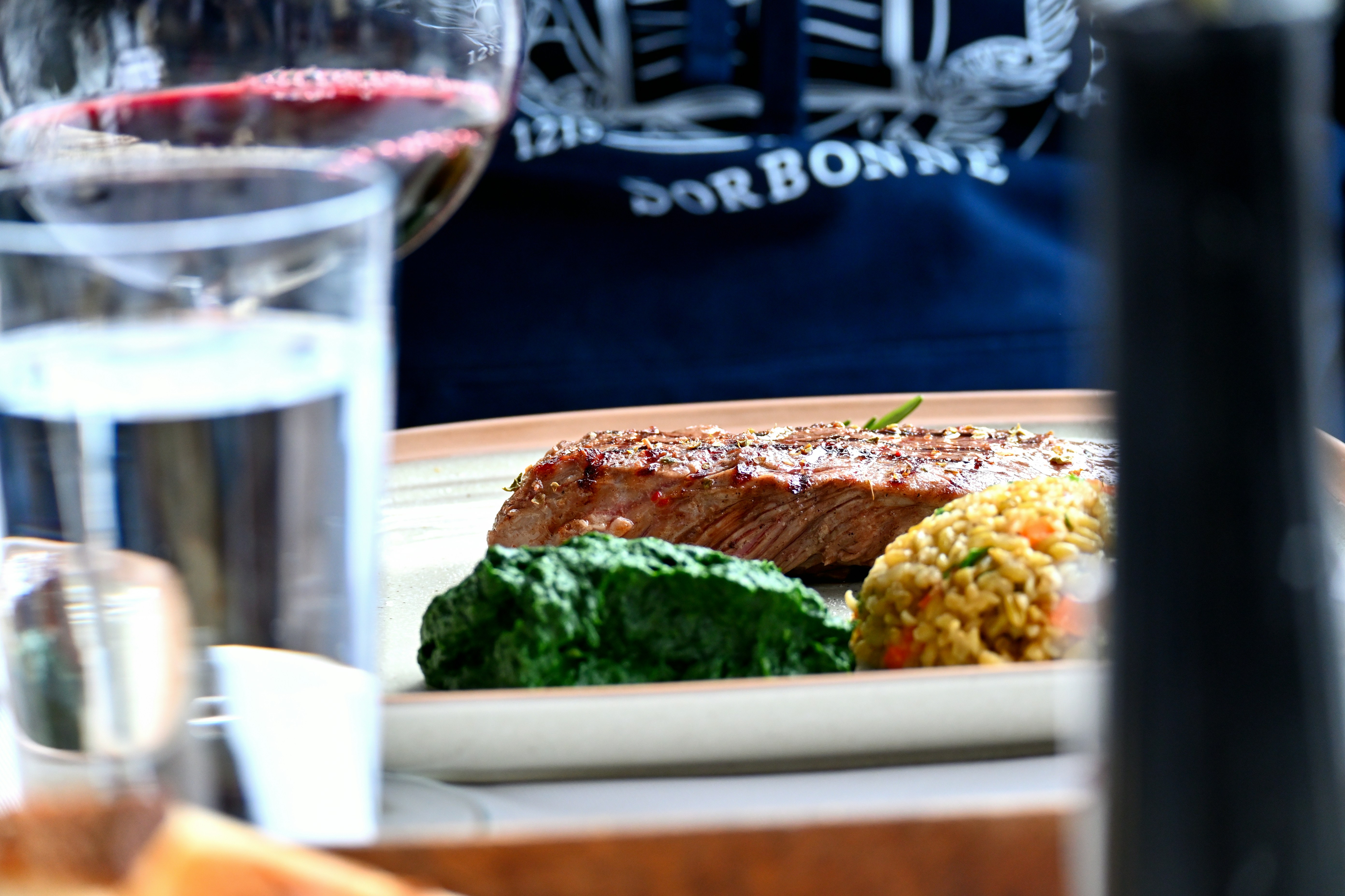 Salmon, Greens, and Saffron Rice: A Quiet Table Moment