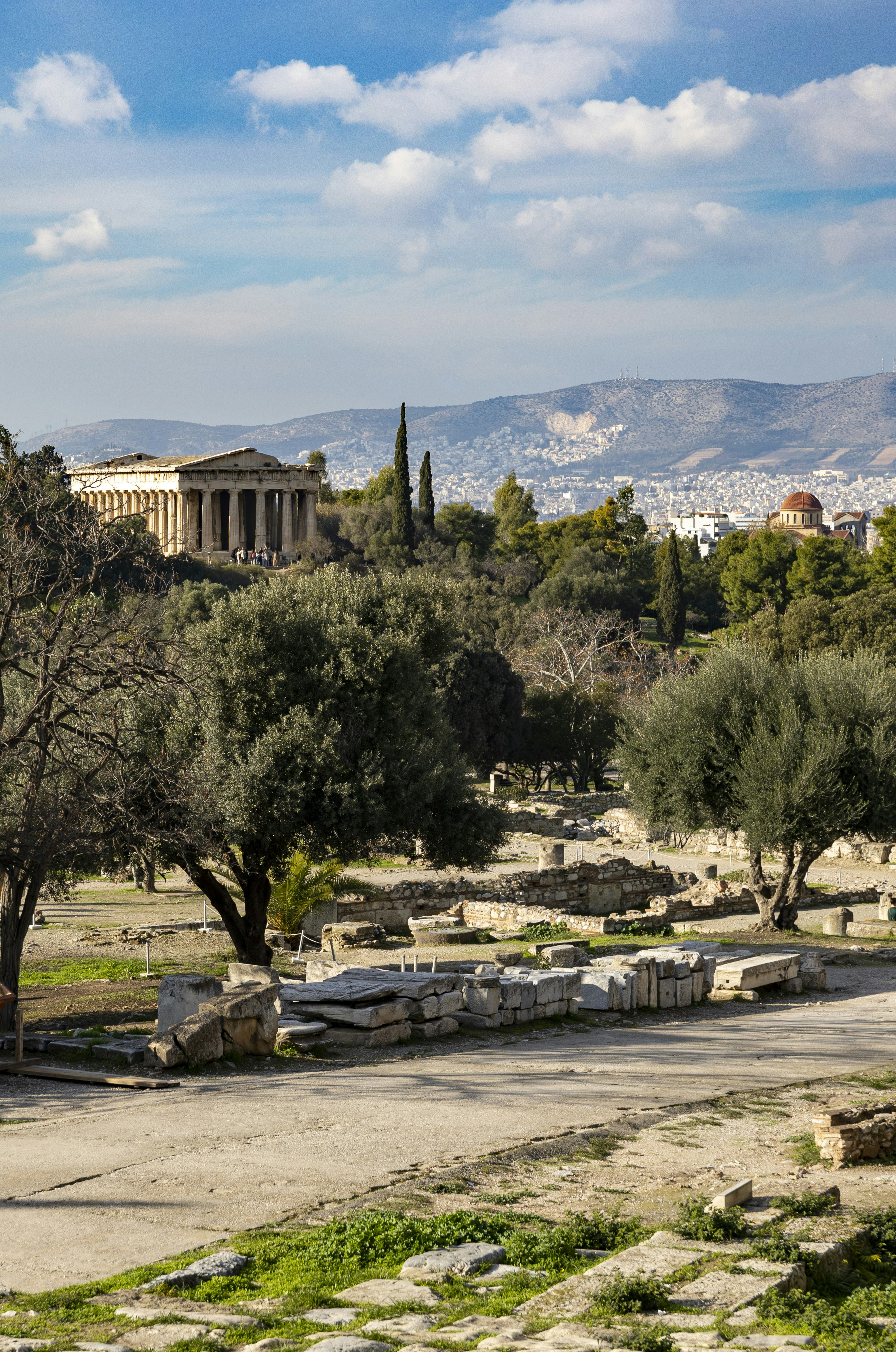 A view of the parthenon and parthenon from the acrobat photo – Free ...