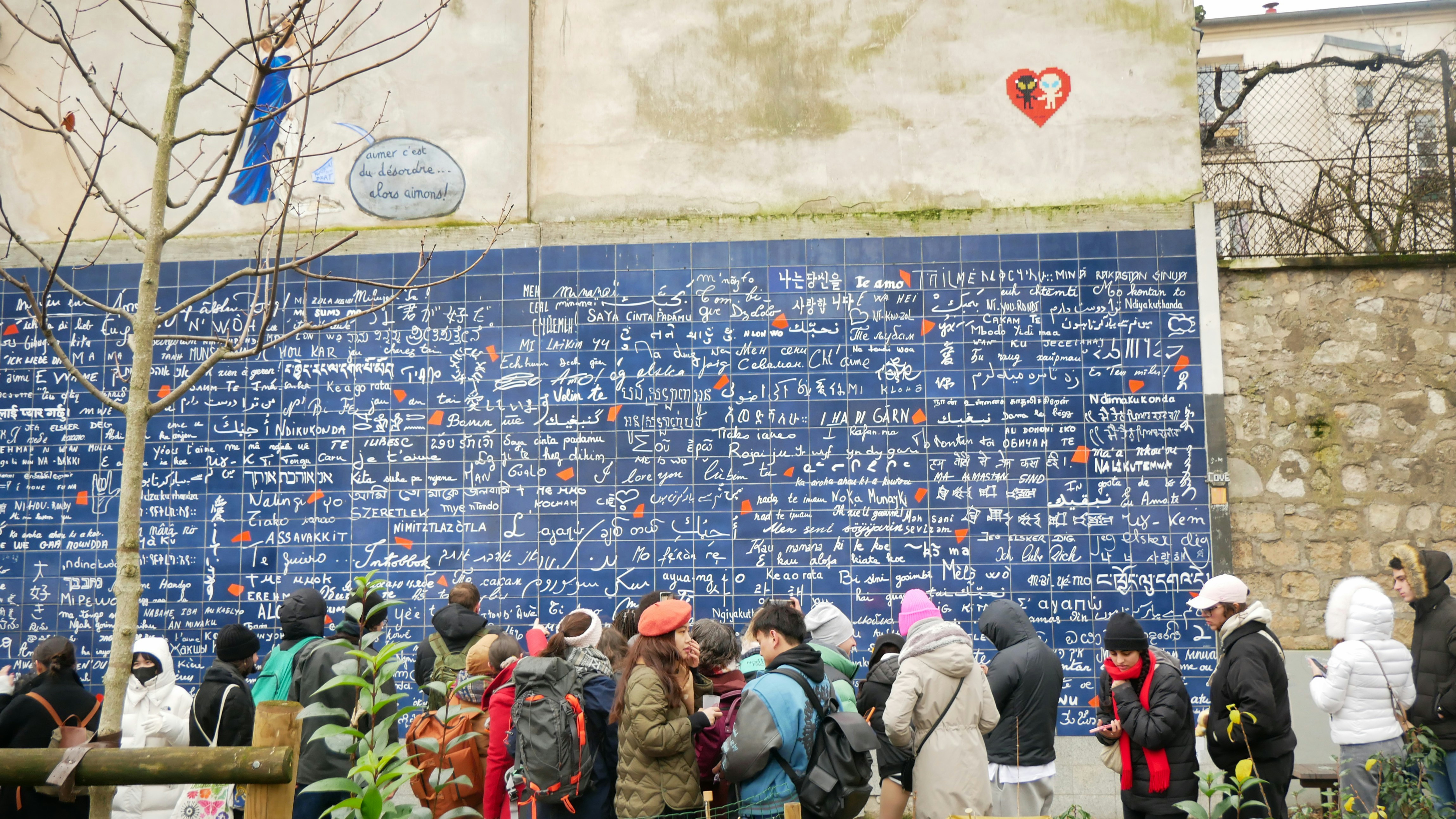 Mosaic of Love Languages in Montmartre