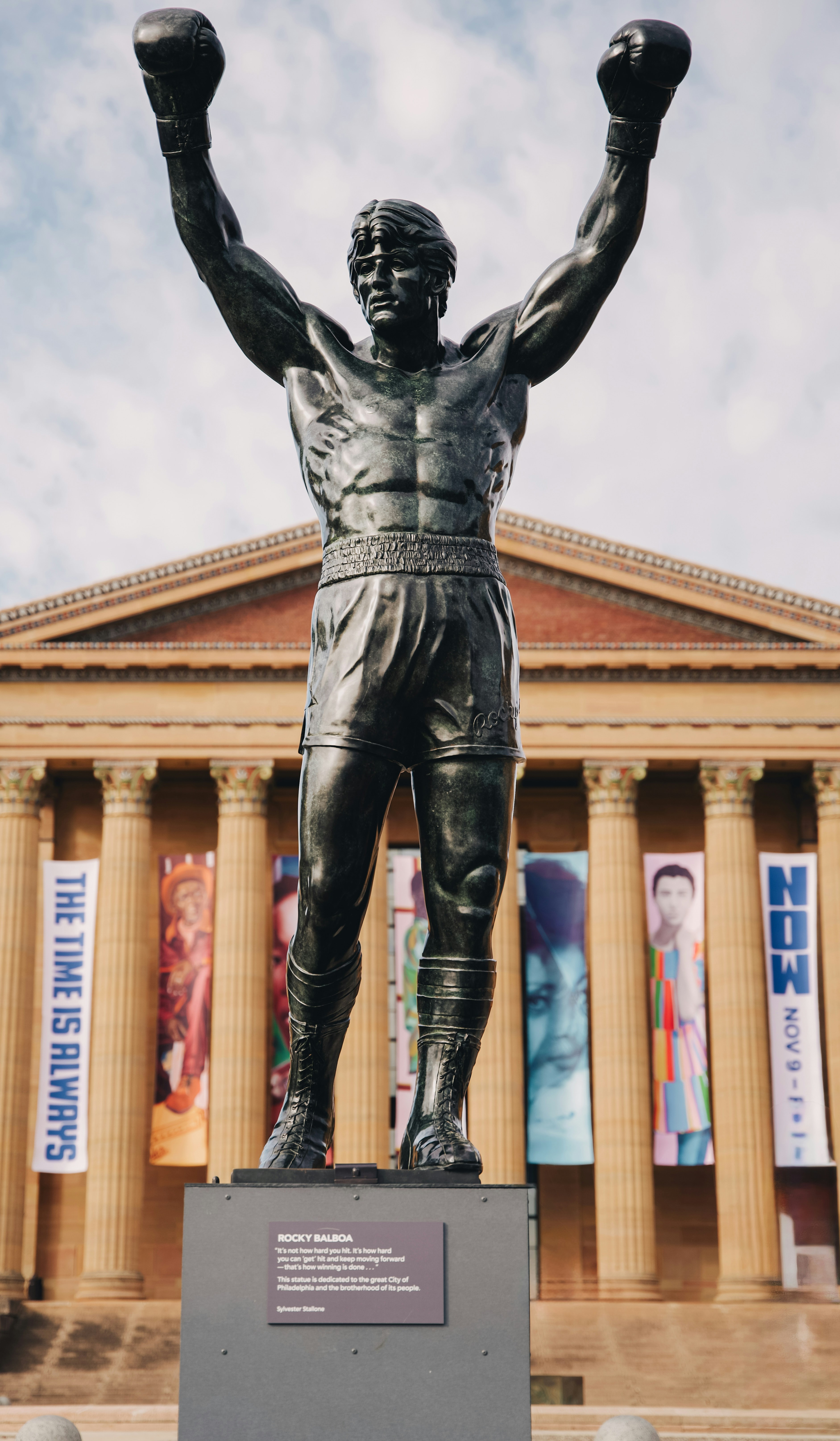 Raising Triumph at the Museum Steps: The Rocky Balboa Statue in Philadelphia