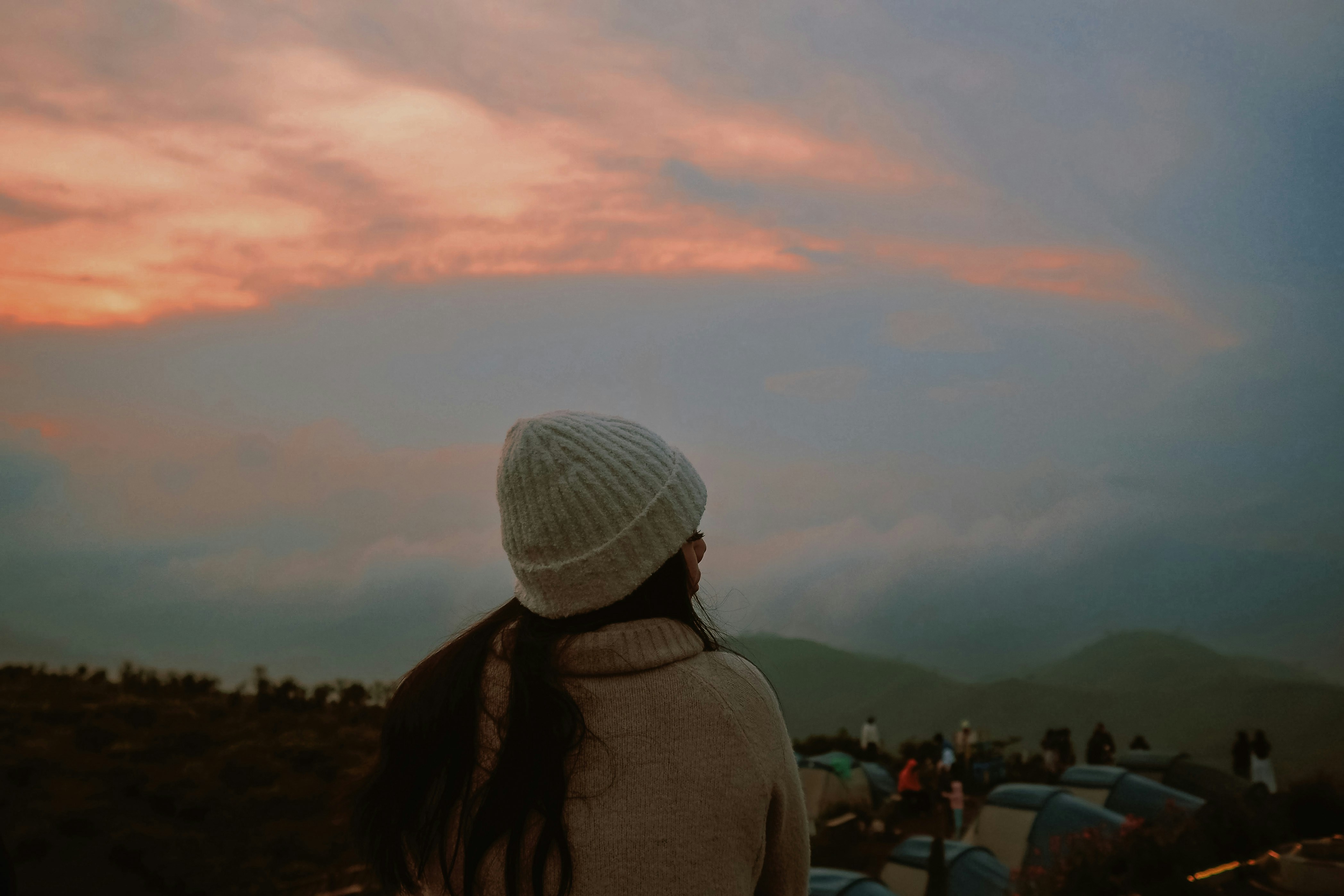 Whispers of Twilight on the Hillside