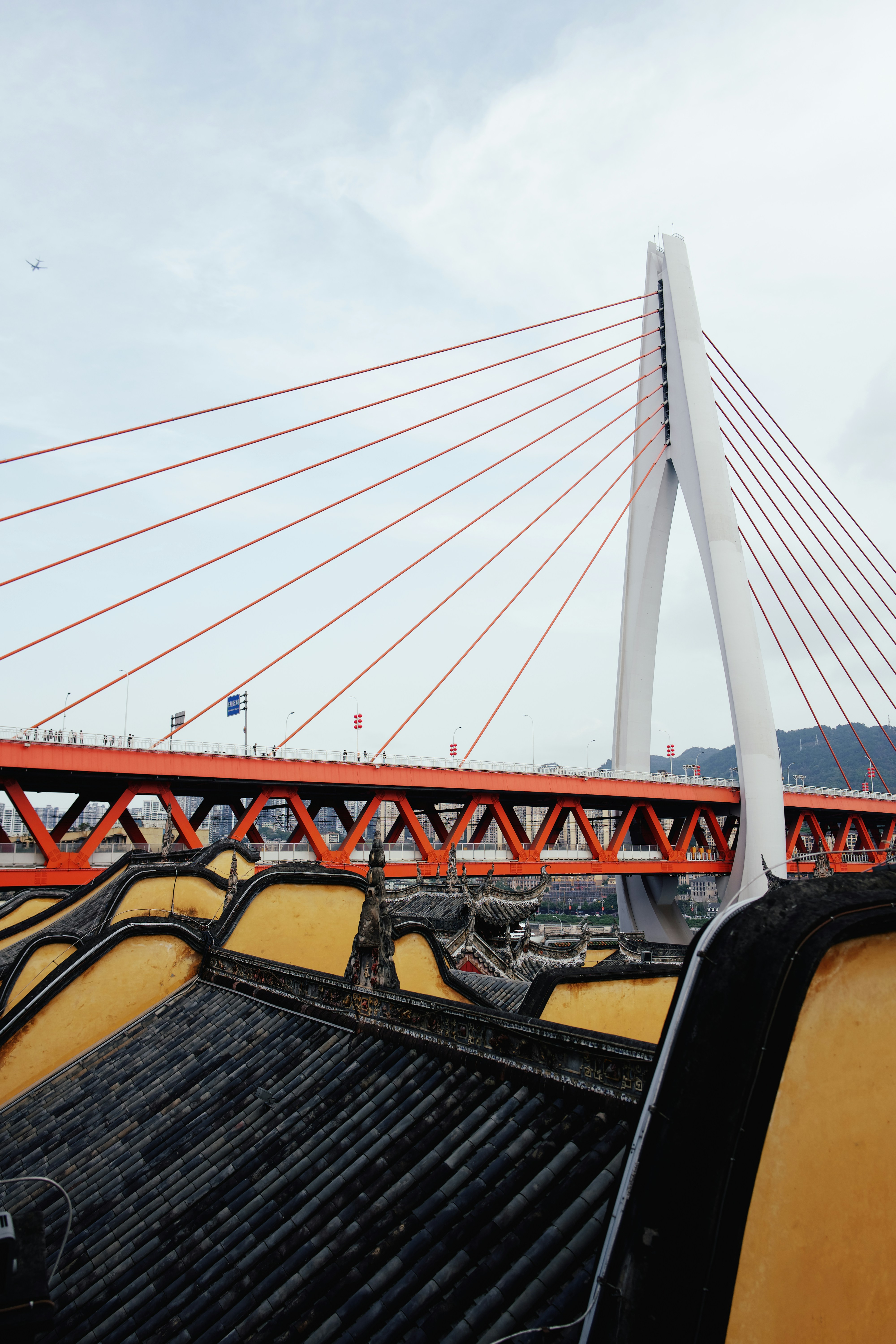 A view of a bridge from inside a vehicle photo – Free Bird Image on ...