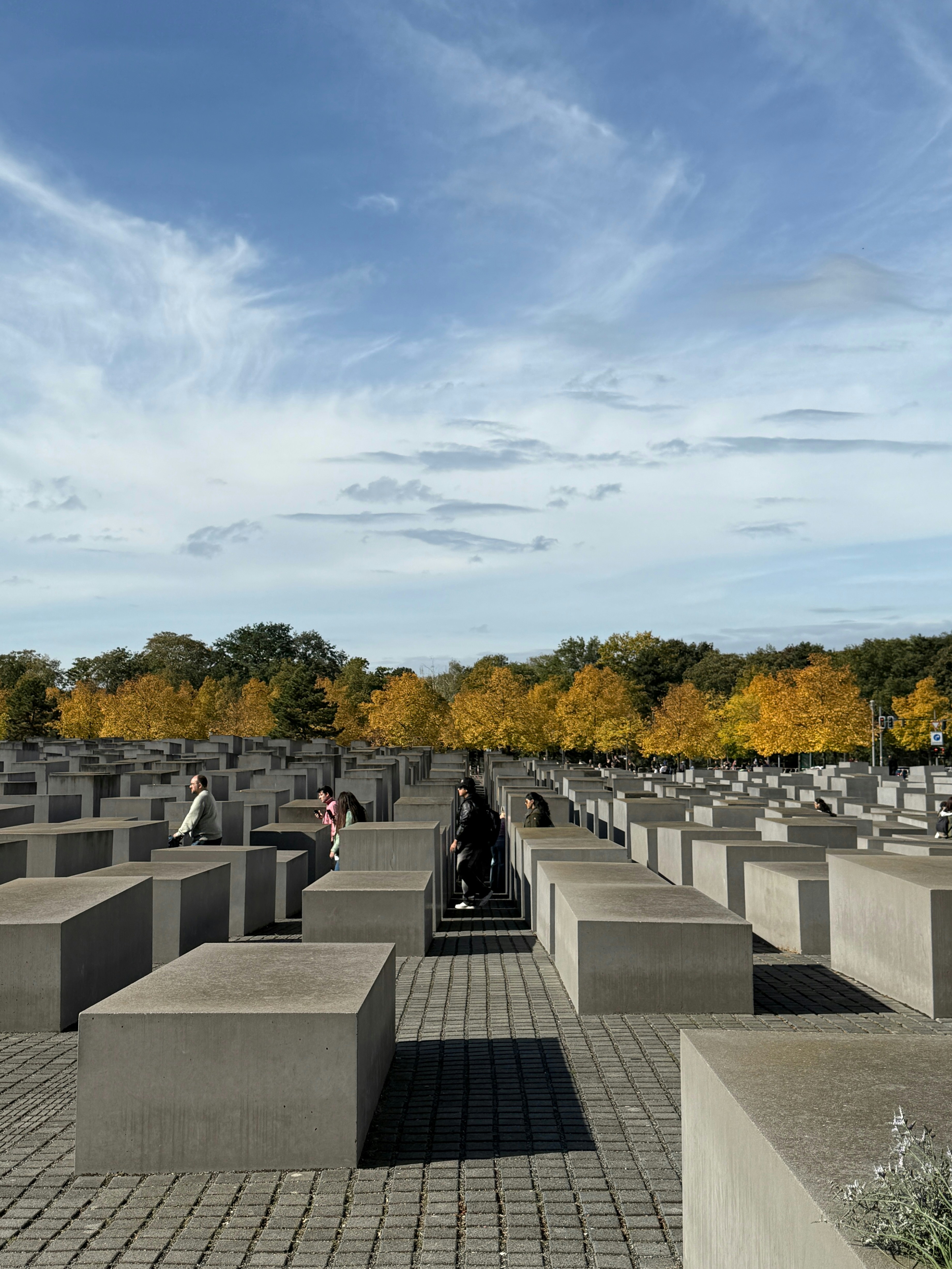 Between Monoliths: Autumn Light and Quiet Walks at Berlin’s Memorial