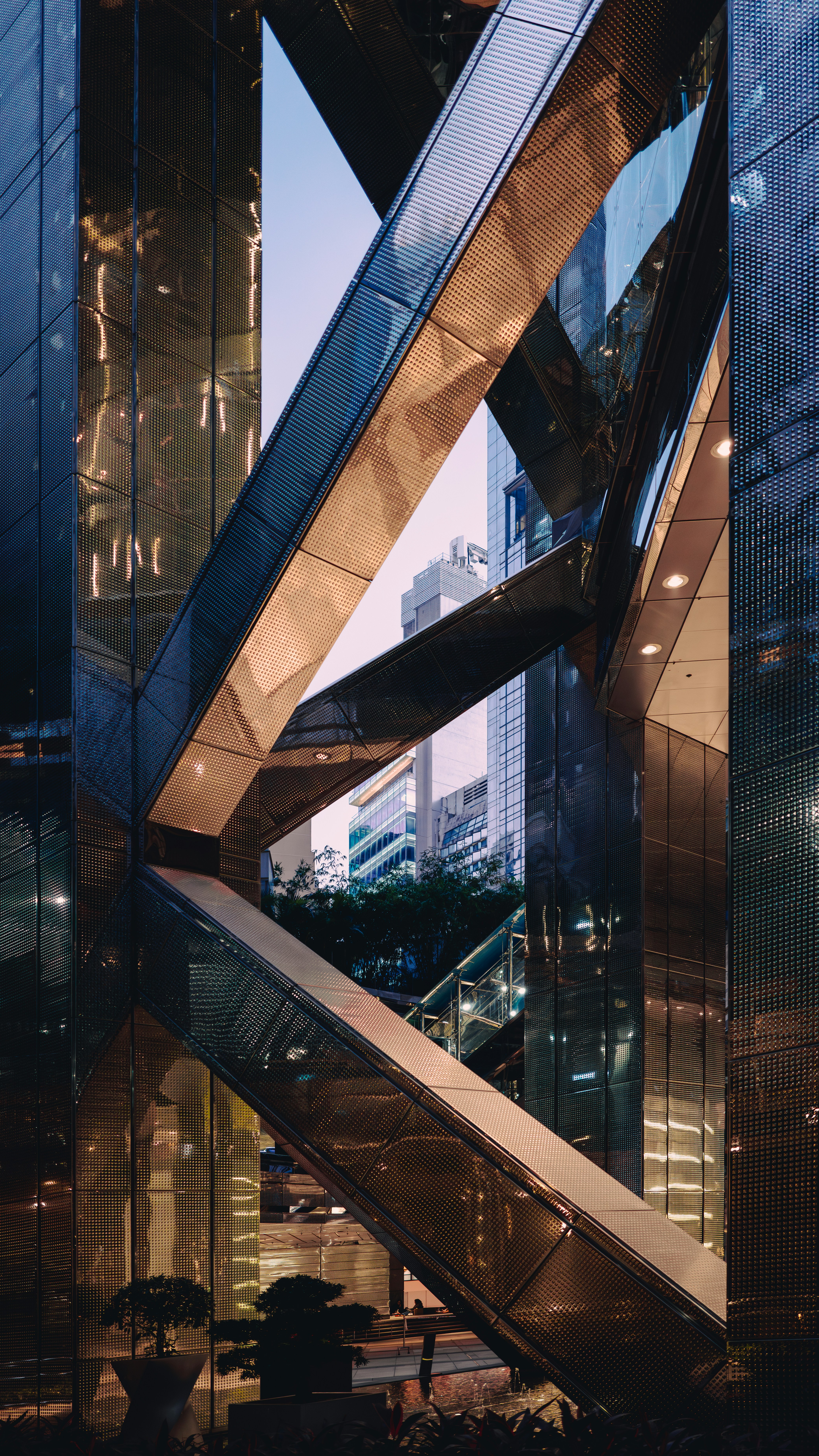Architectural Symphony of Glass and Steel