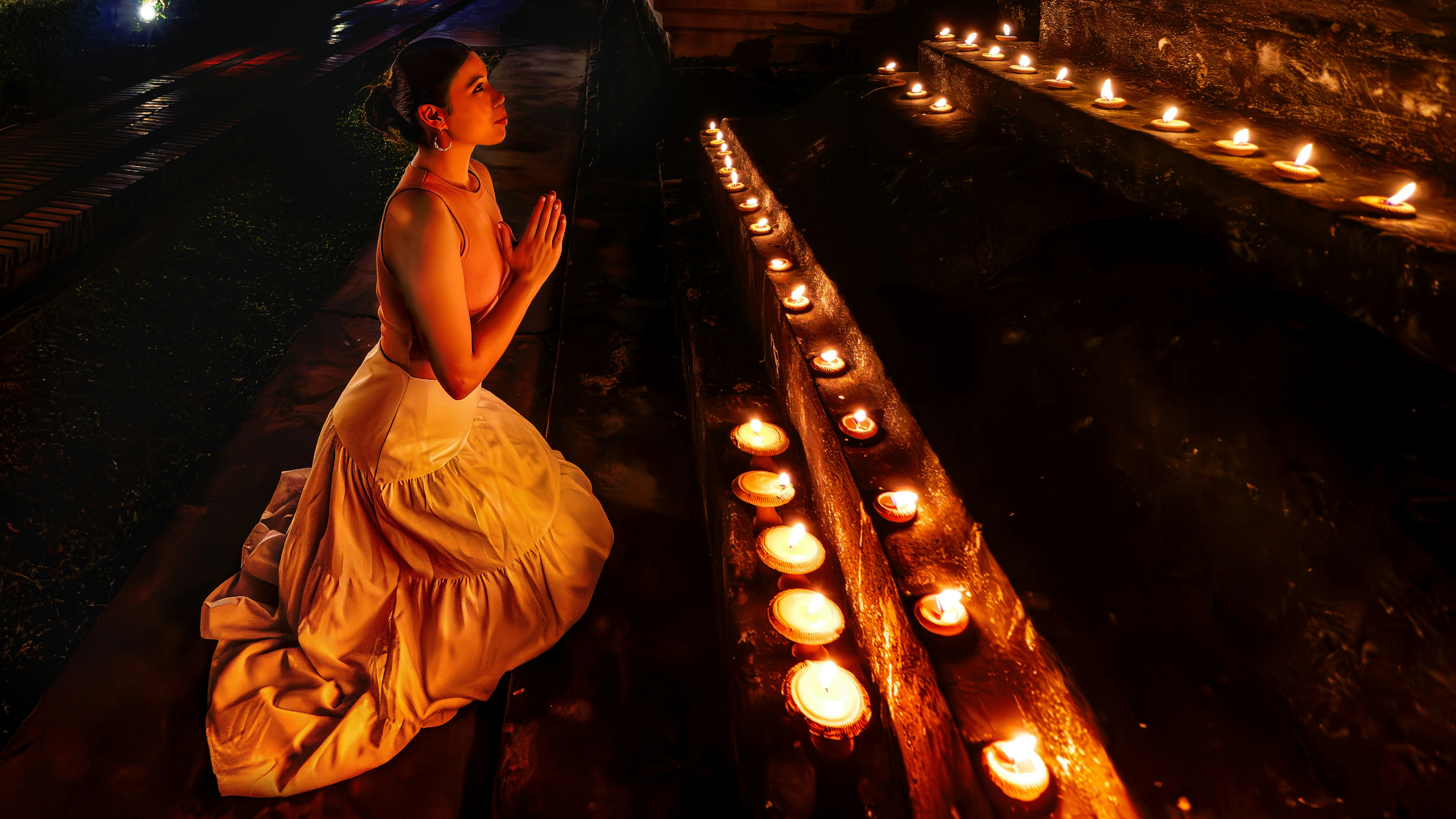 Prayers Along a Corridor of Candlelight