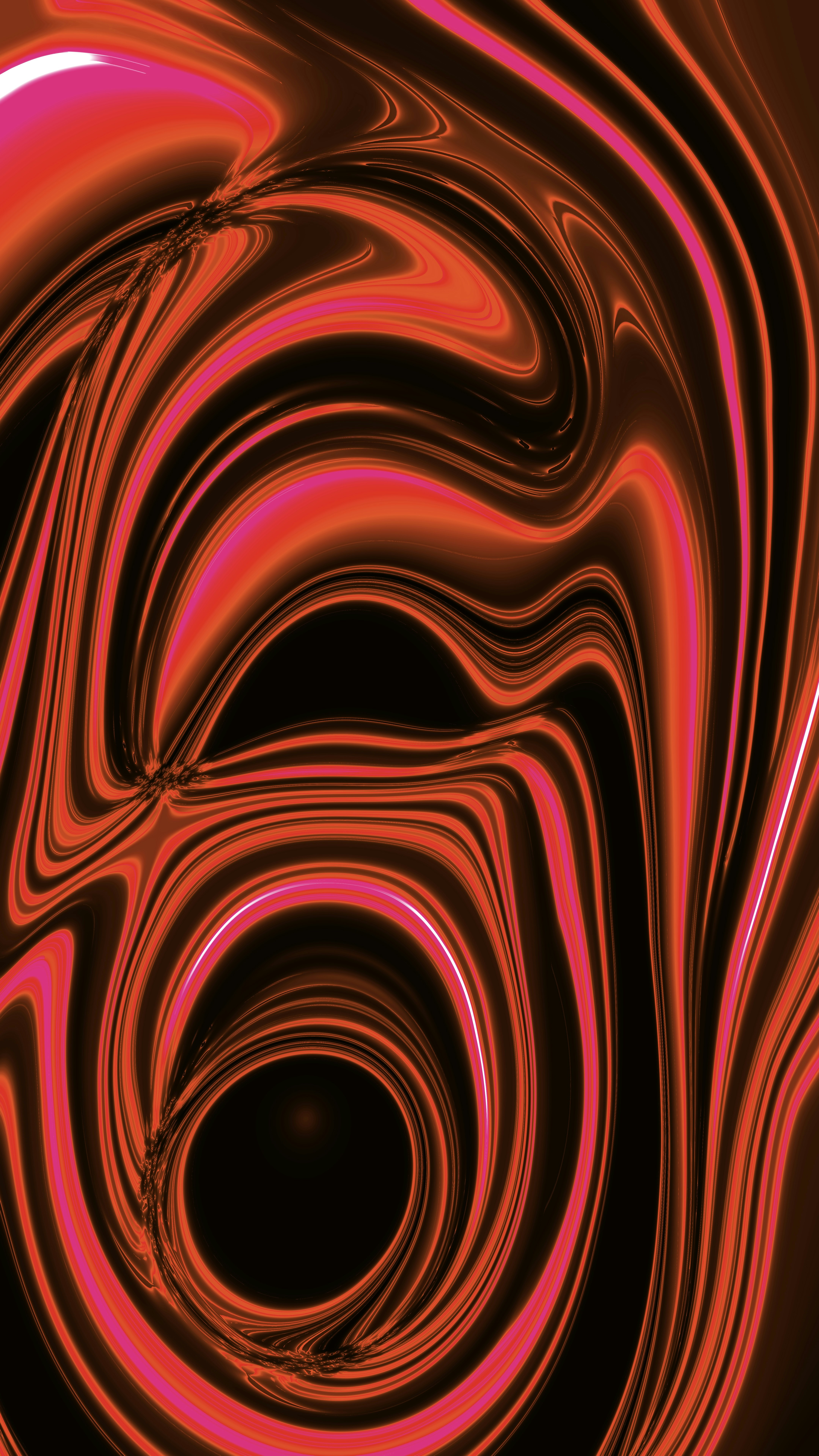 Red Swirl Wallpaper