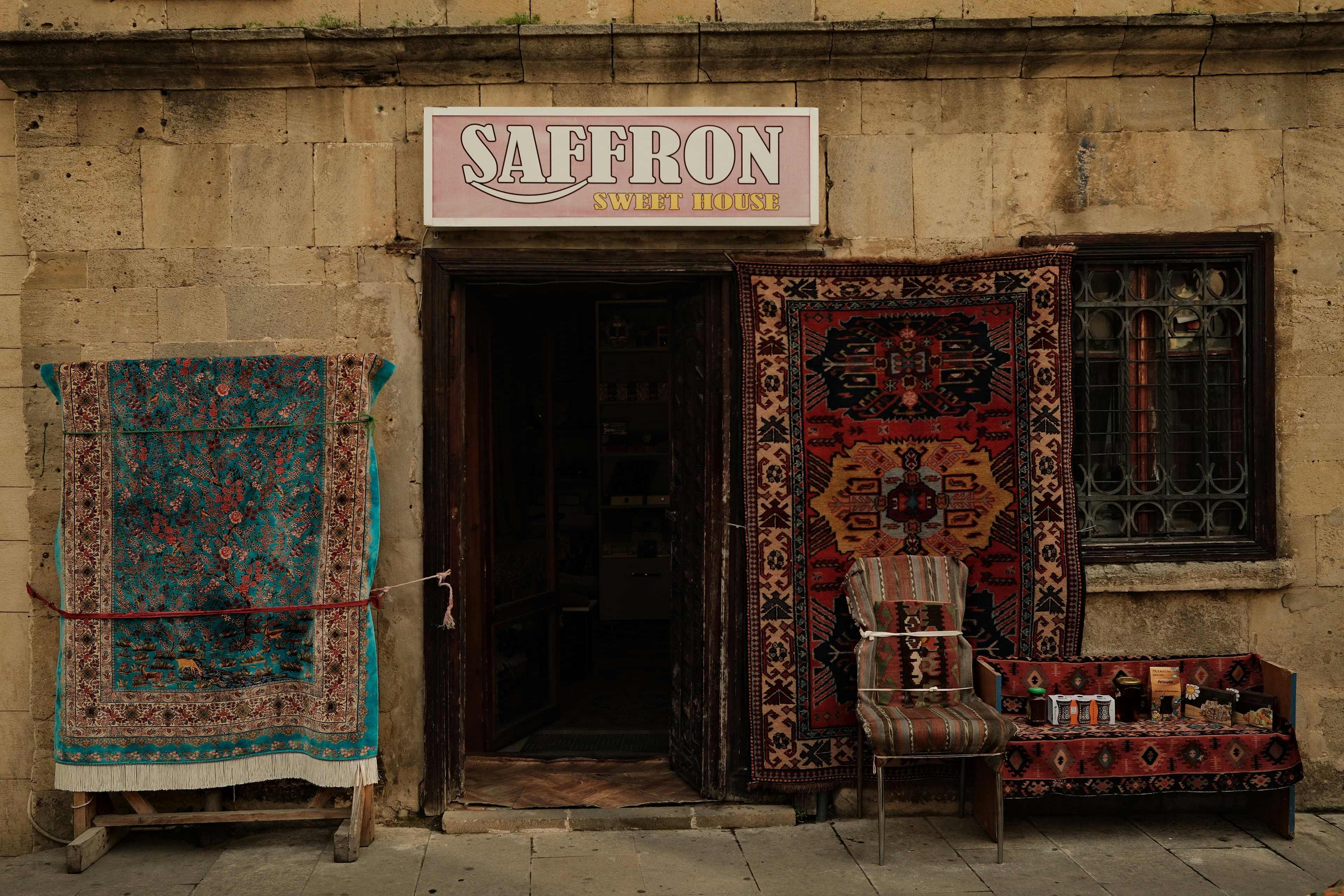 Textile Treasures at Saffron Sweet House