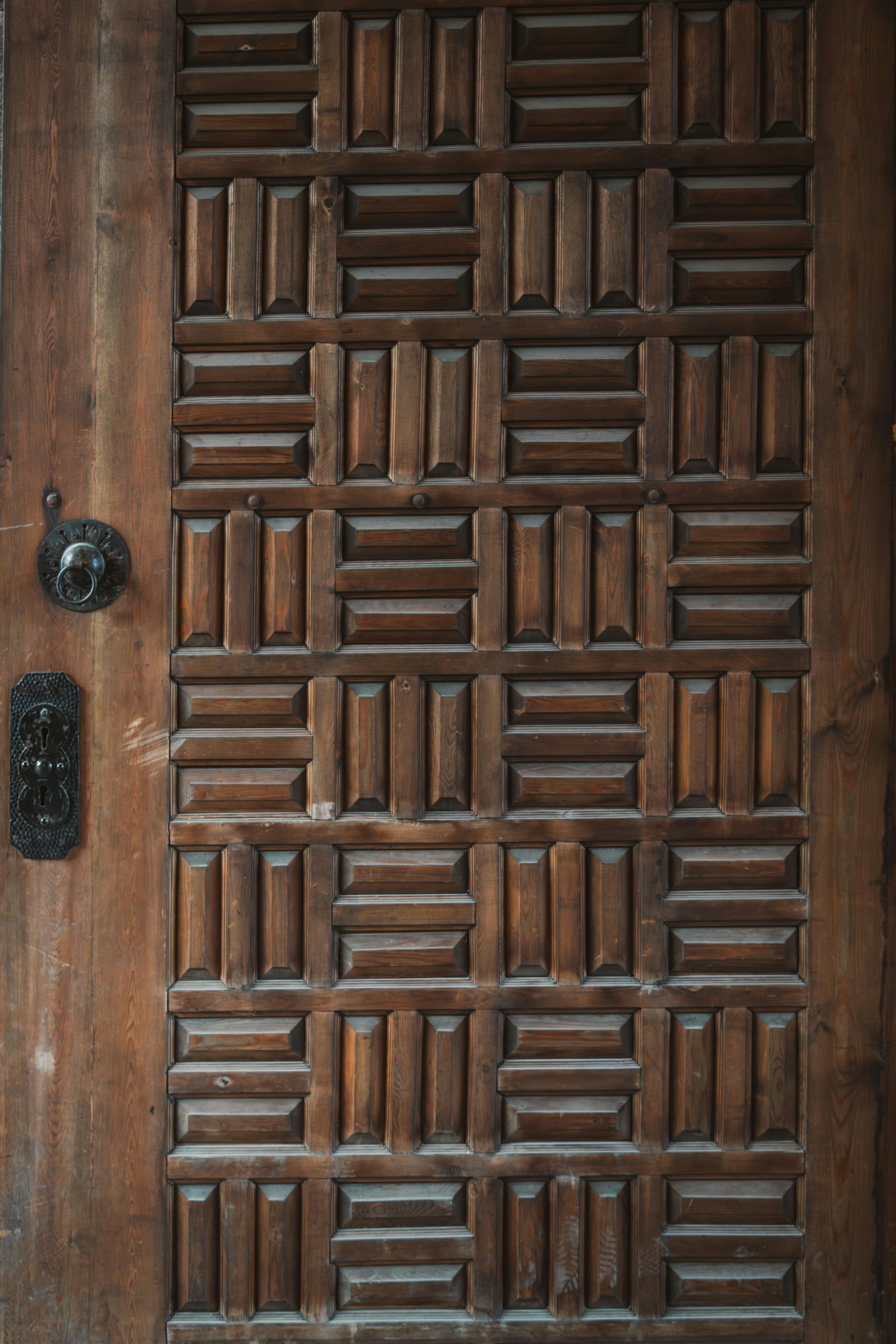 Ornate Wooden Door