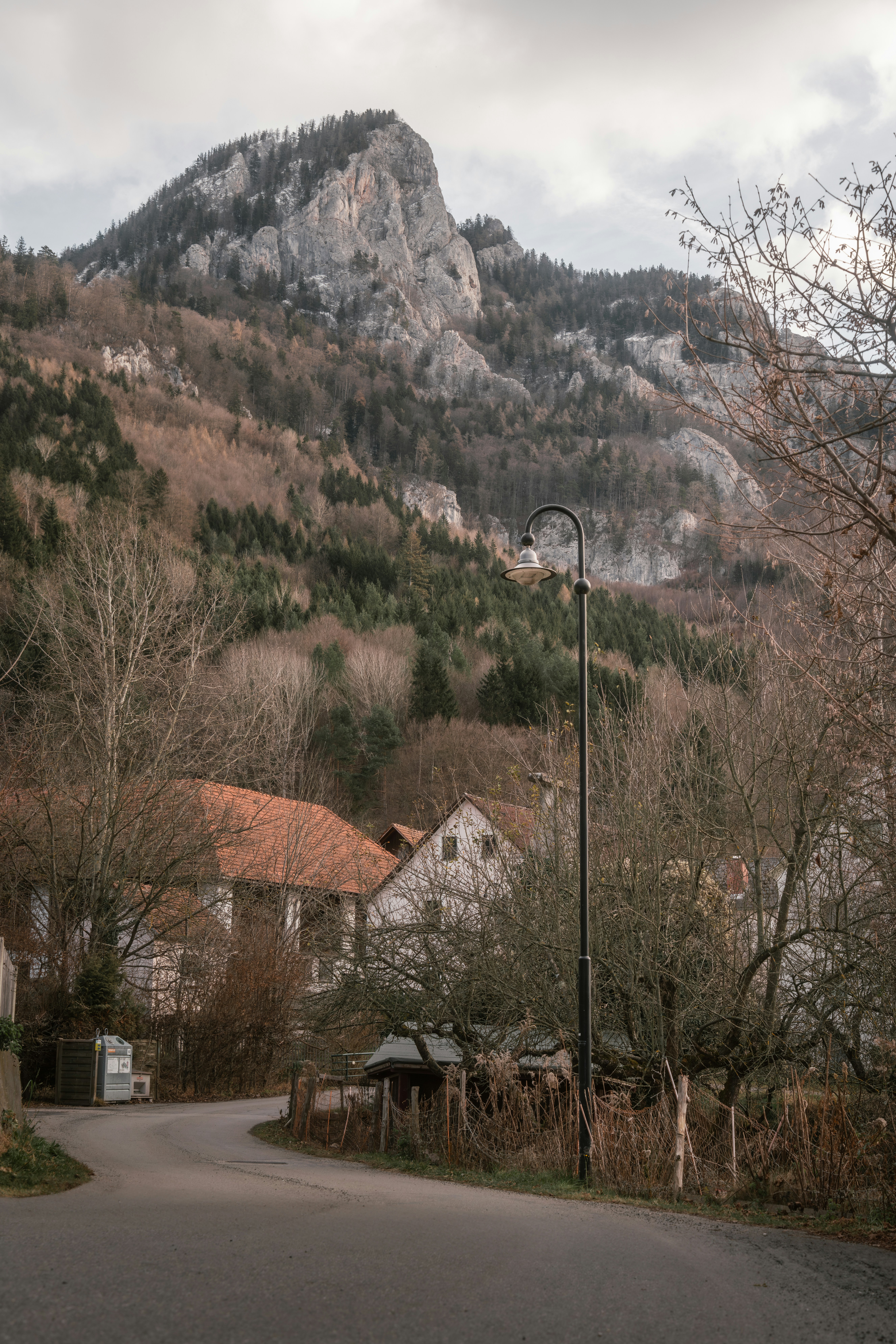 Village Road to the Mountain Gate