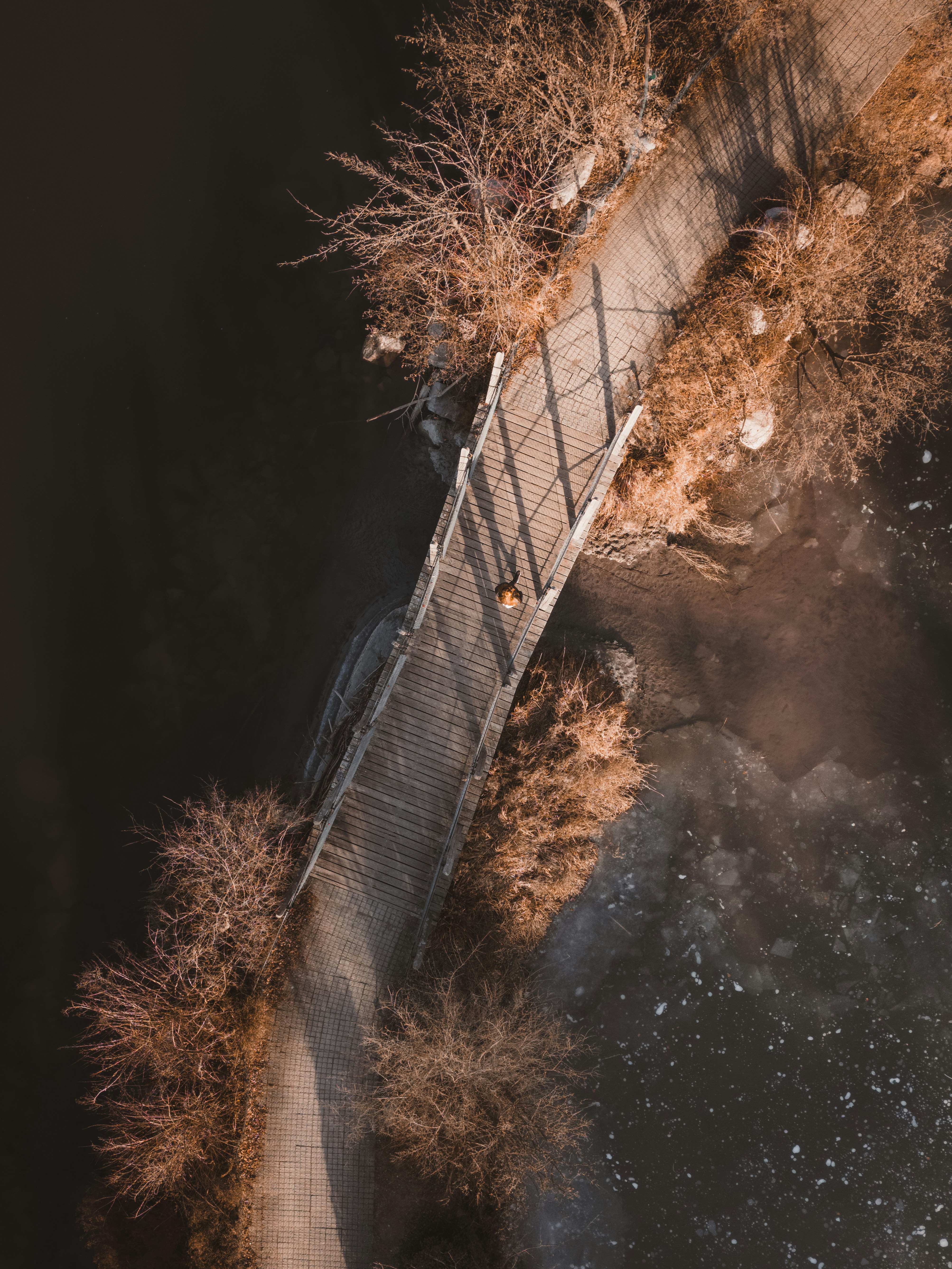 Frozen River Crossing