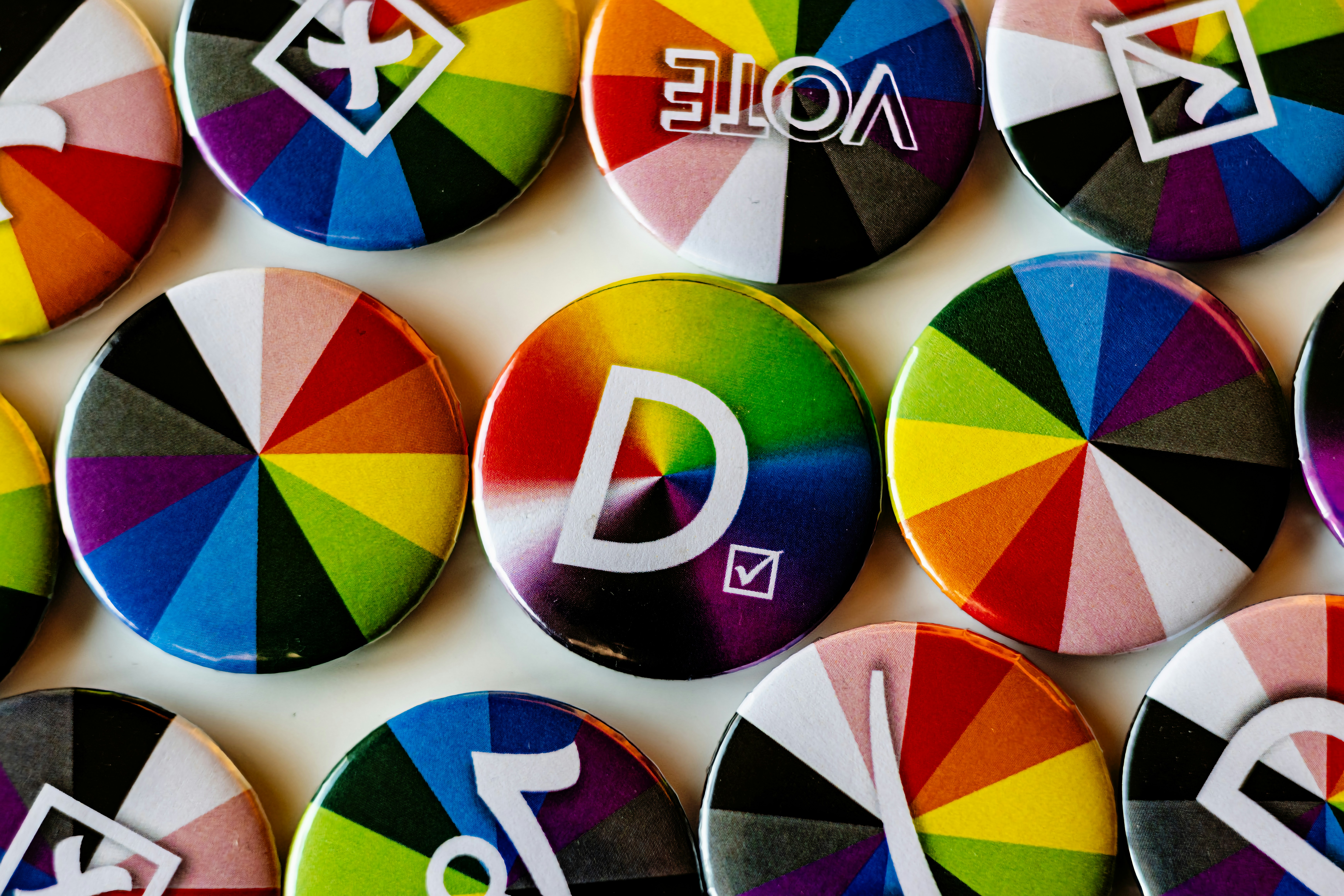 buttons about elections