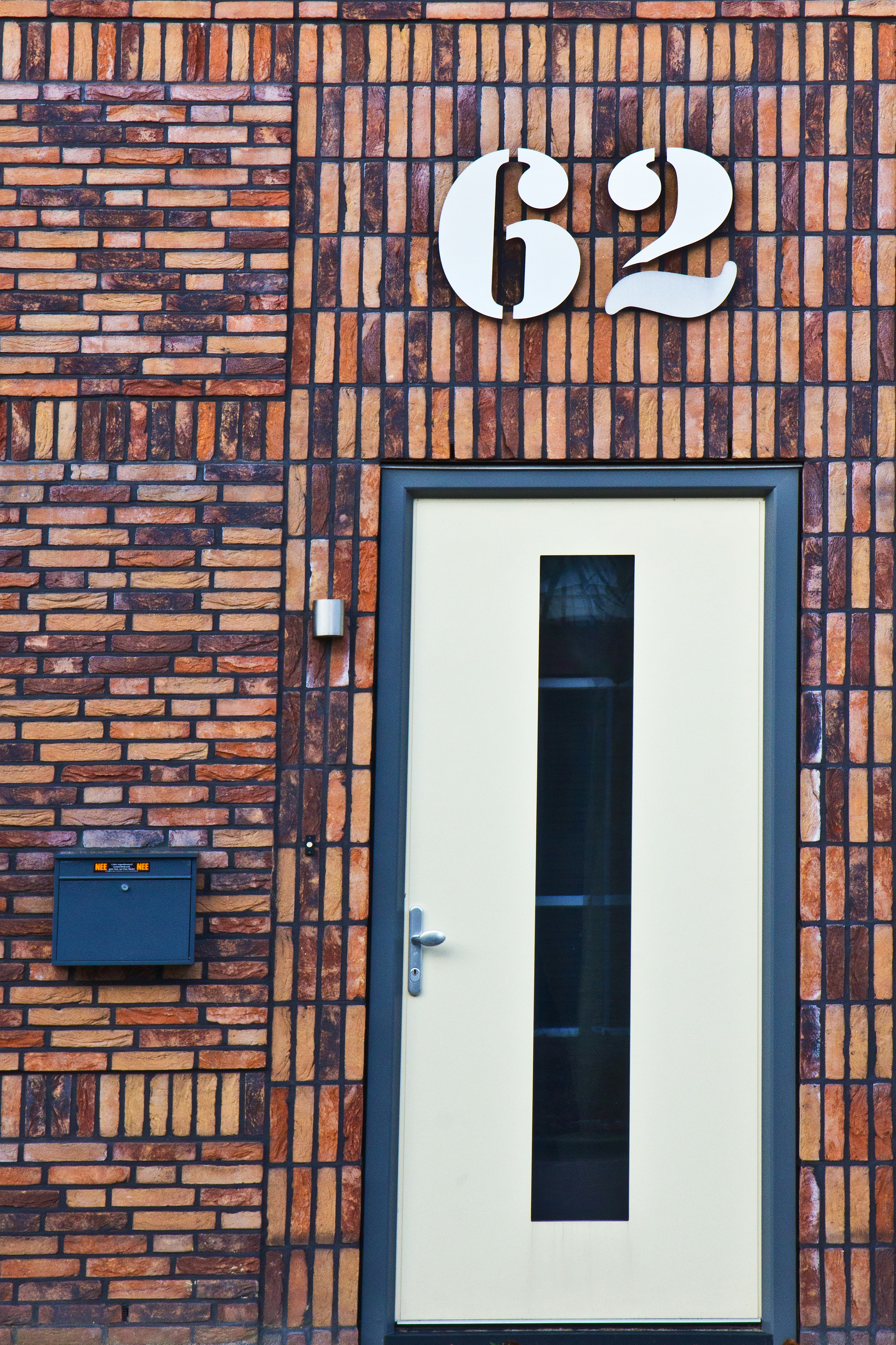 Brickwork Doorway at Street Address 62