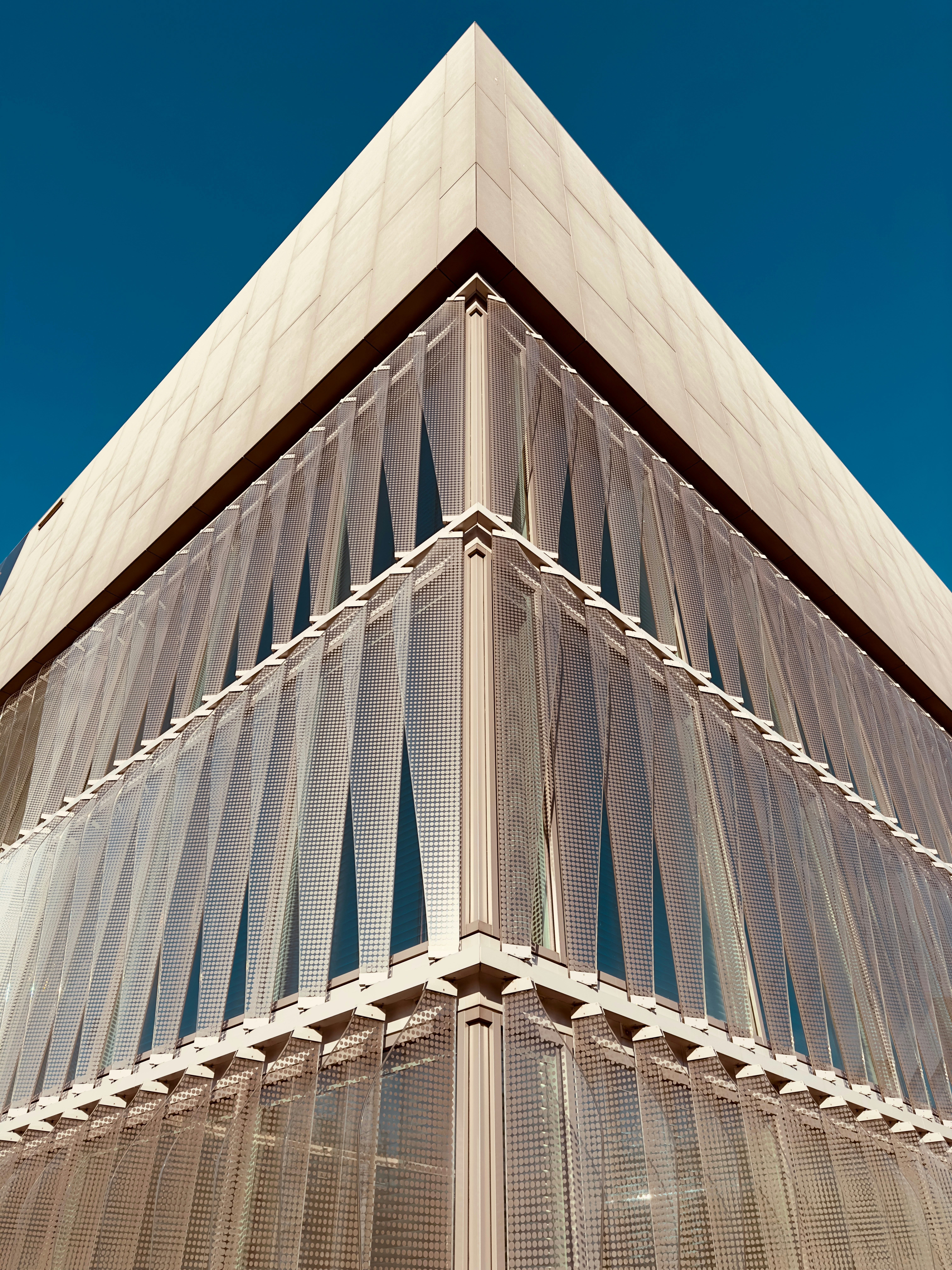 Apex of Steel Mesh: Geometry at the Skyline Edge
