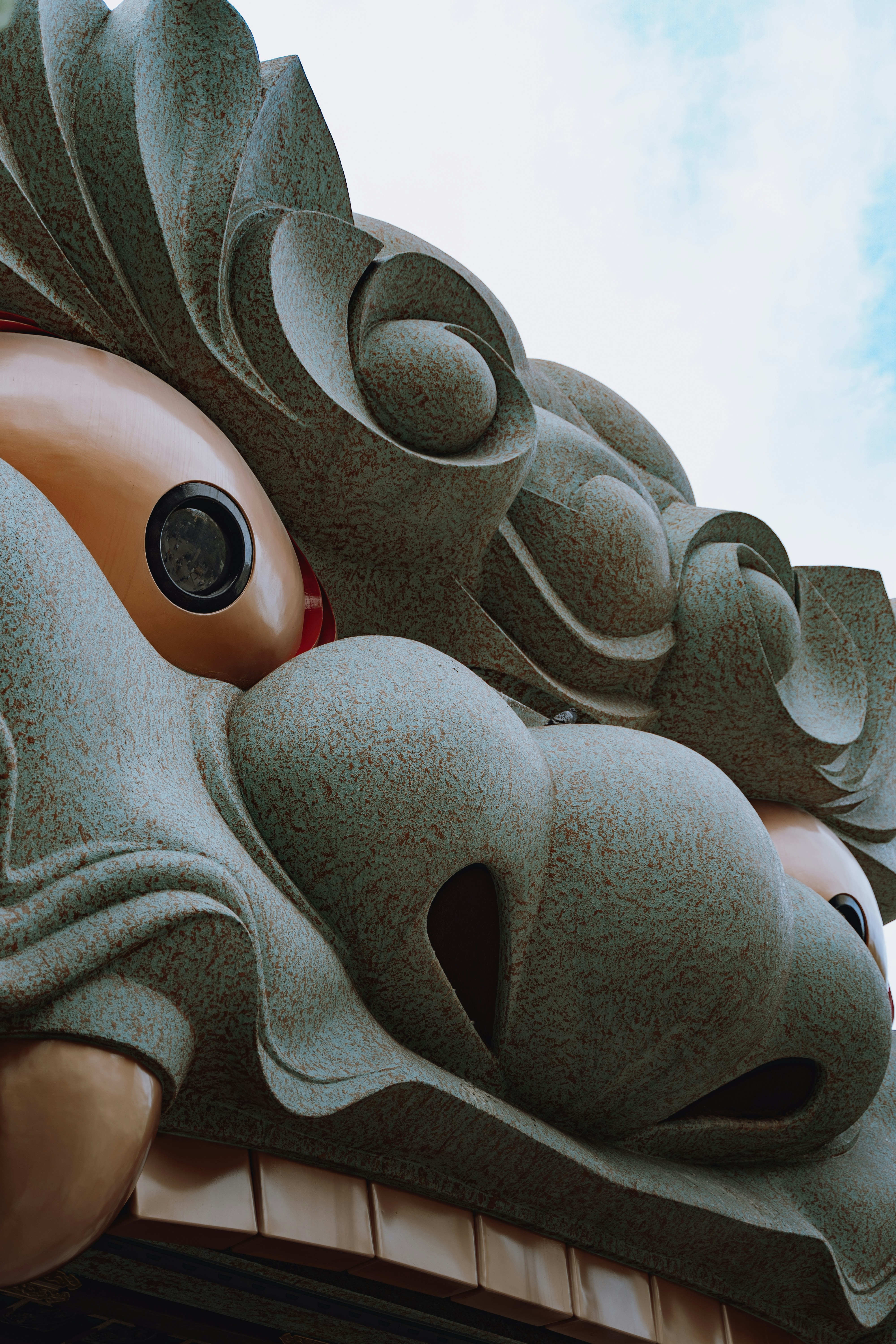 A statue of an elephant on top of a building photo – Free Japan Image ...