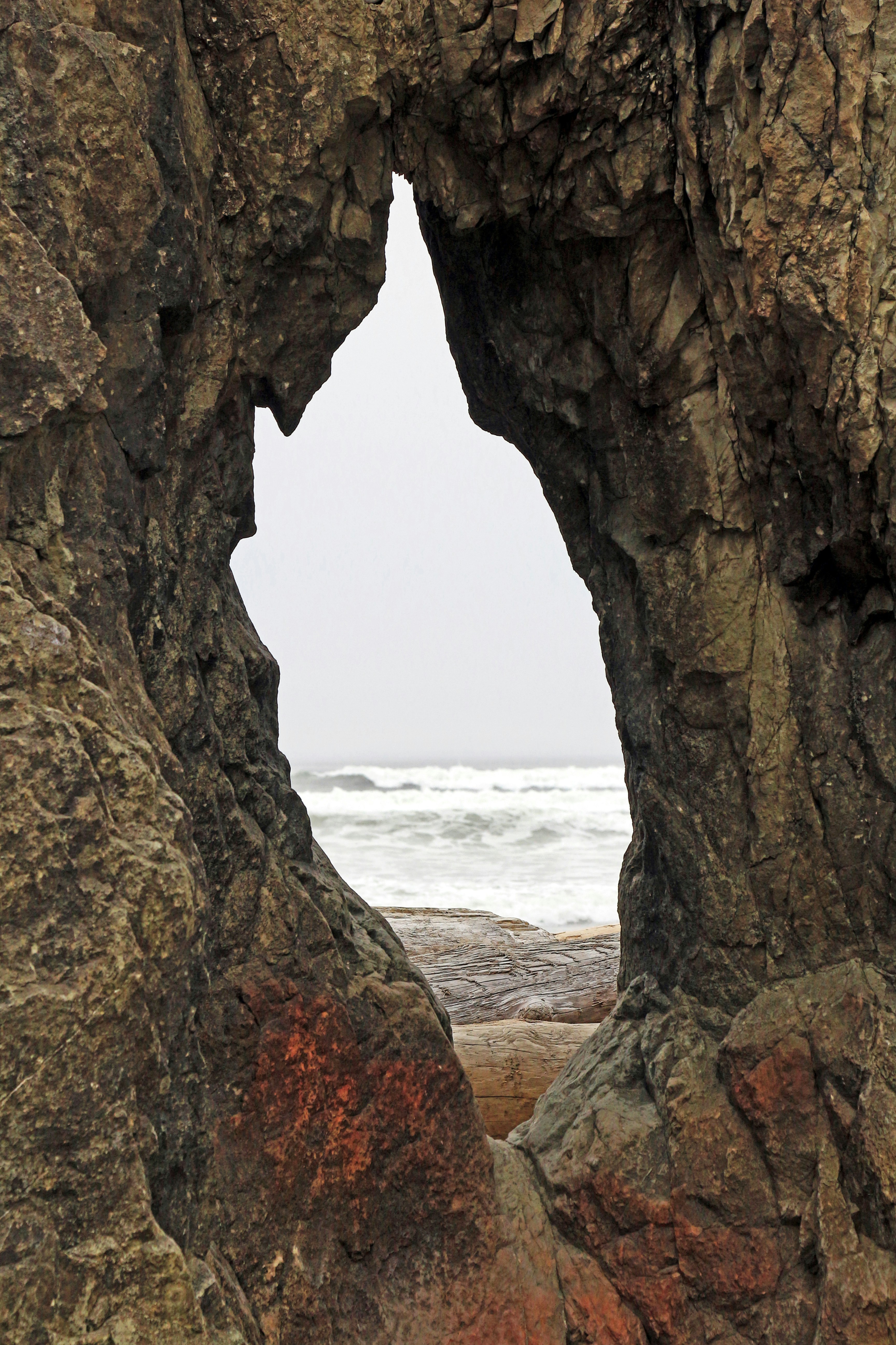 "Doorway to the Sea" --- A natural rock formation creates an entryway to the sea.