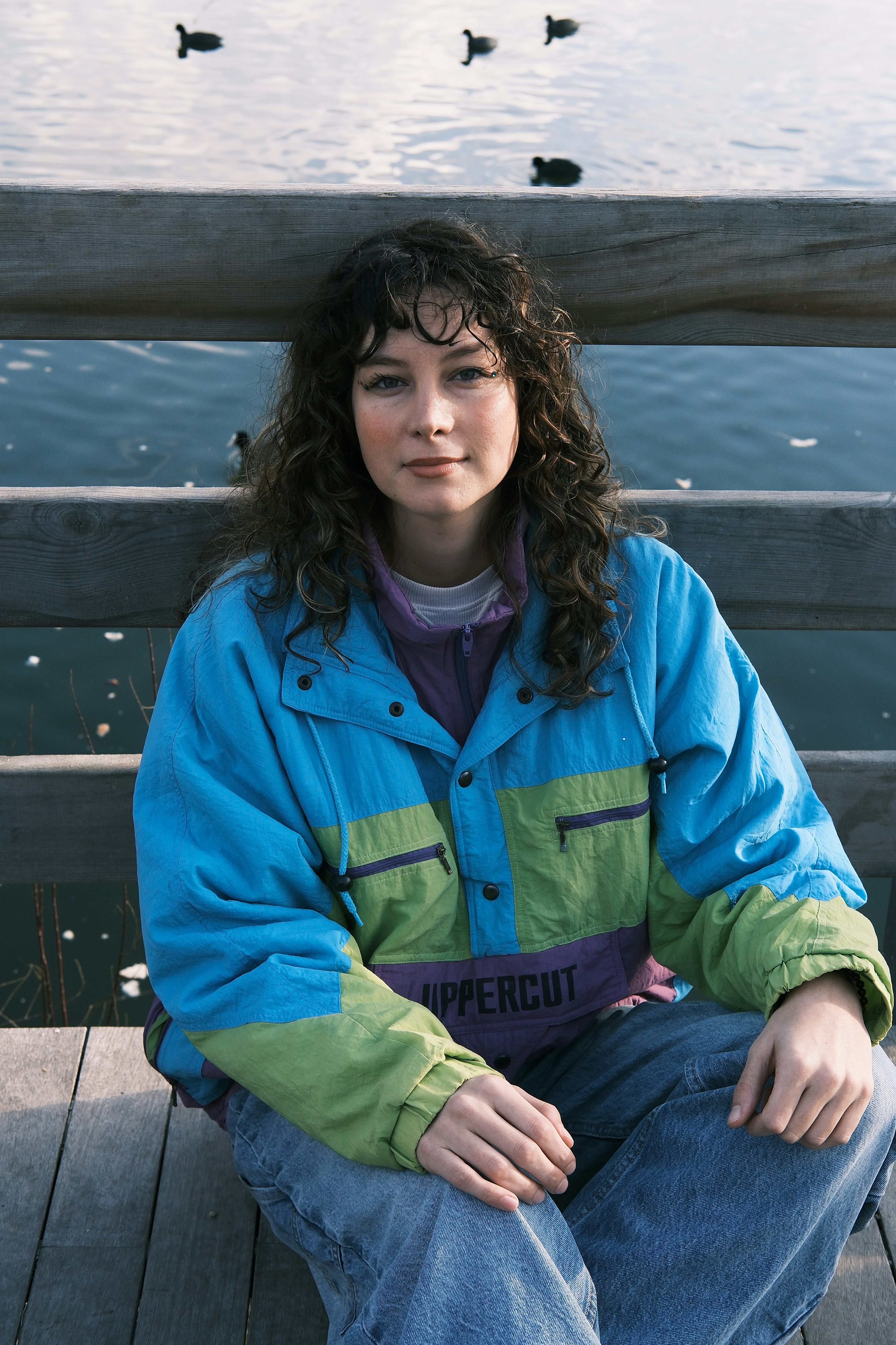 Pastel Winter: A Quiet Portrait on the Docks