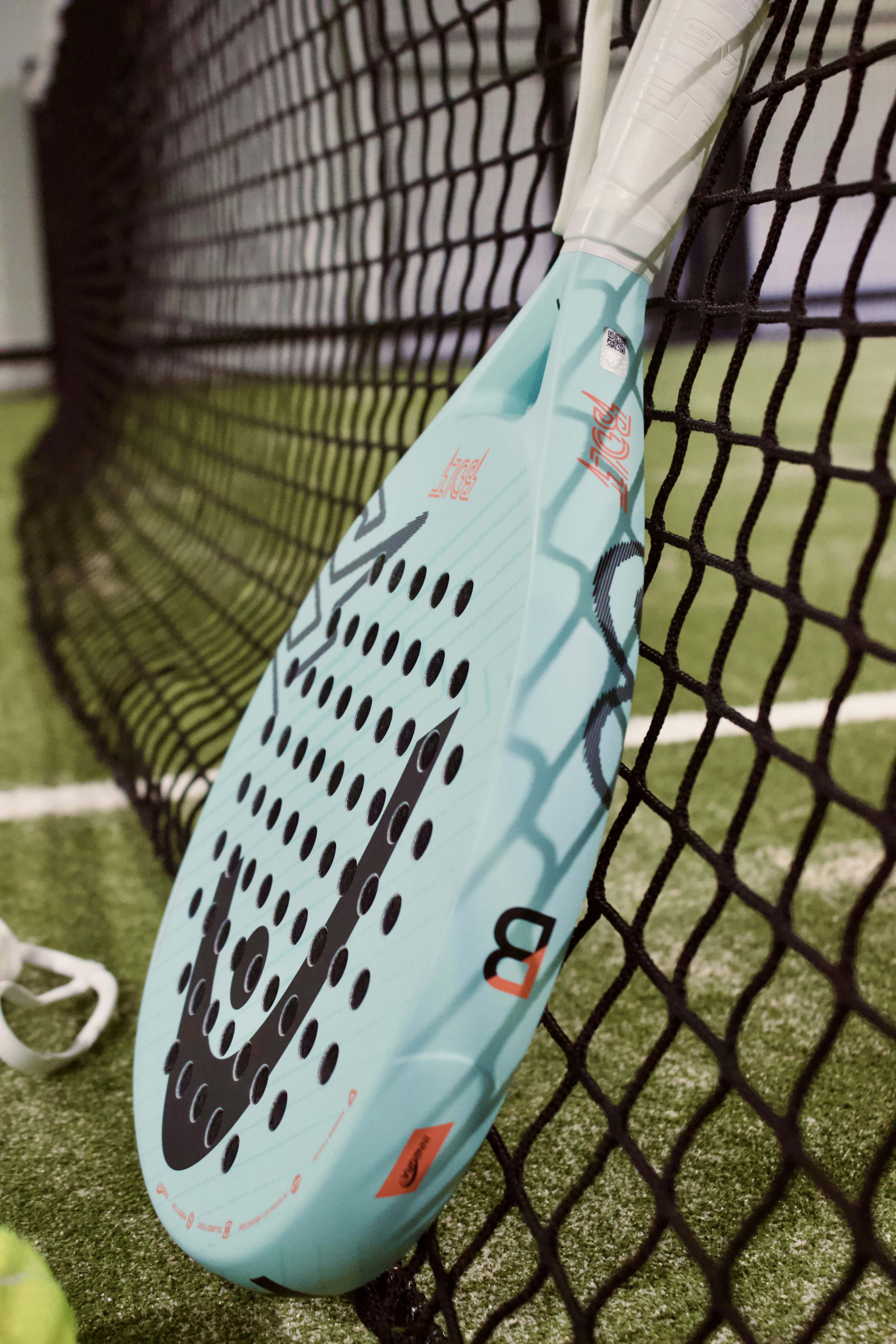 Lean into the Net: The Paddlerest Pro Resting on the Net Edge