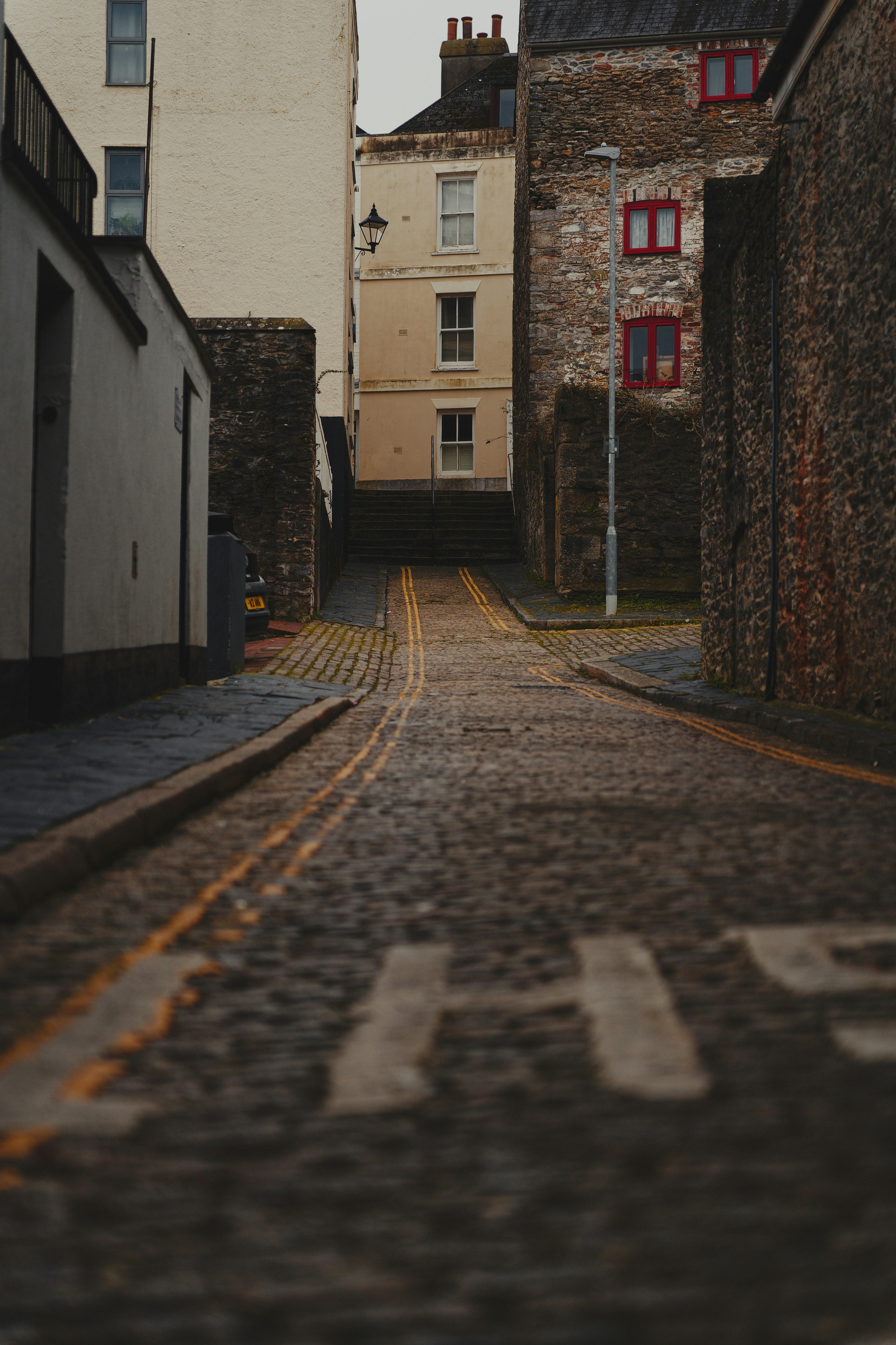 Whispers of an Old Cobblestone Lane