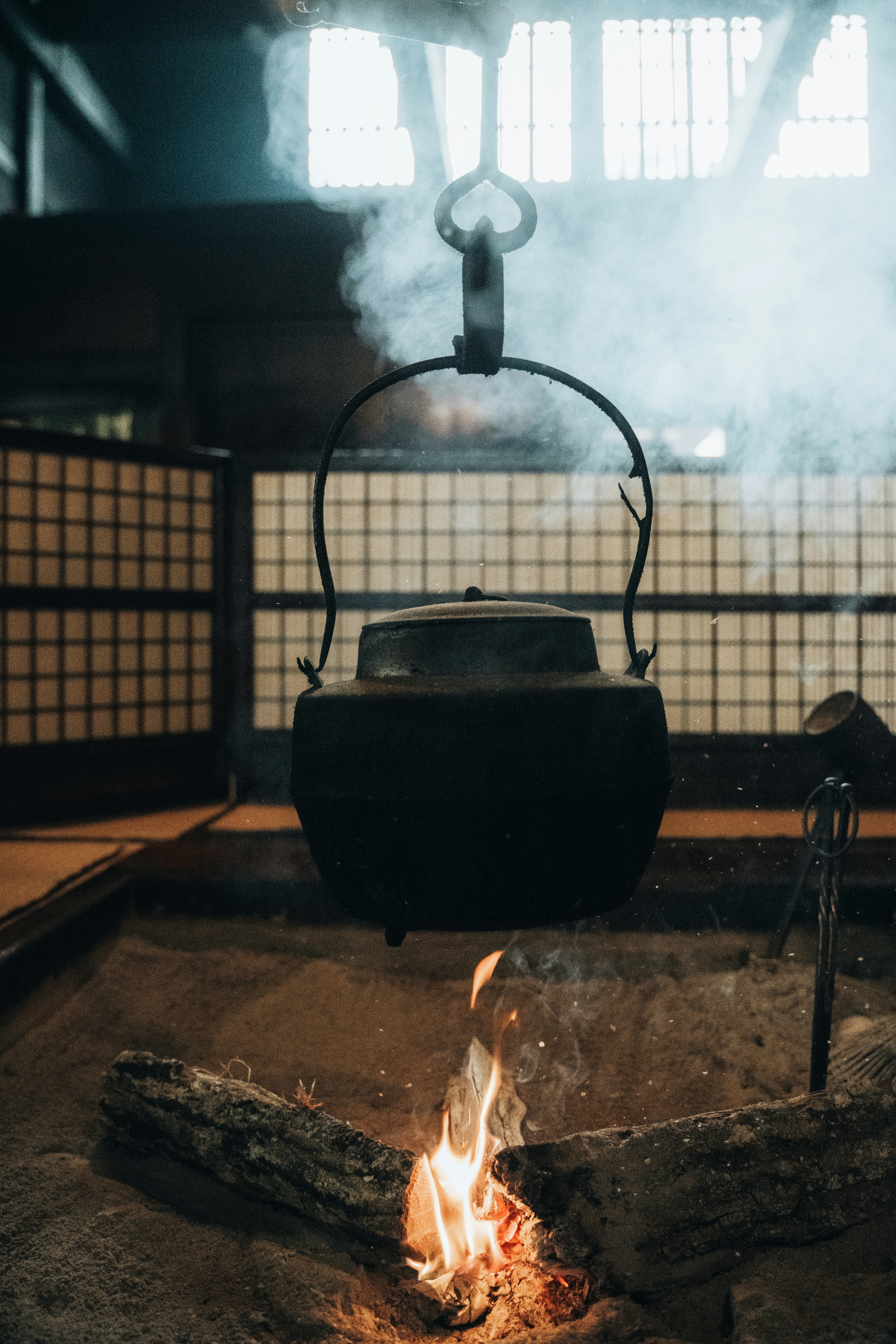 A tea kettle sitting on top of a stove