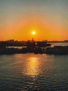 Golden Hour on the Waterfront
