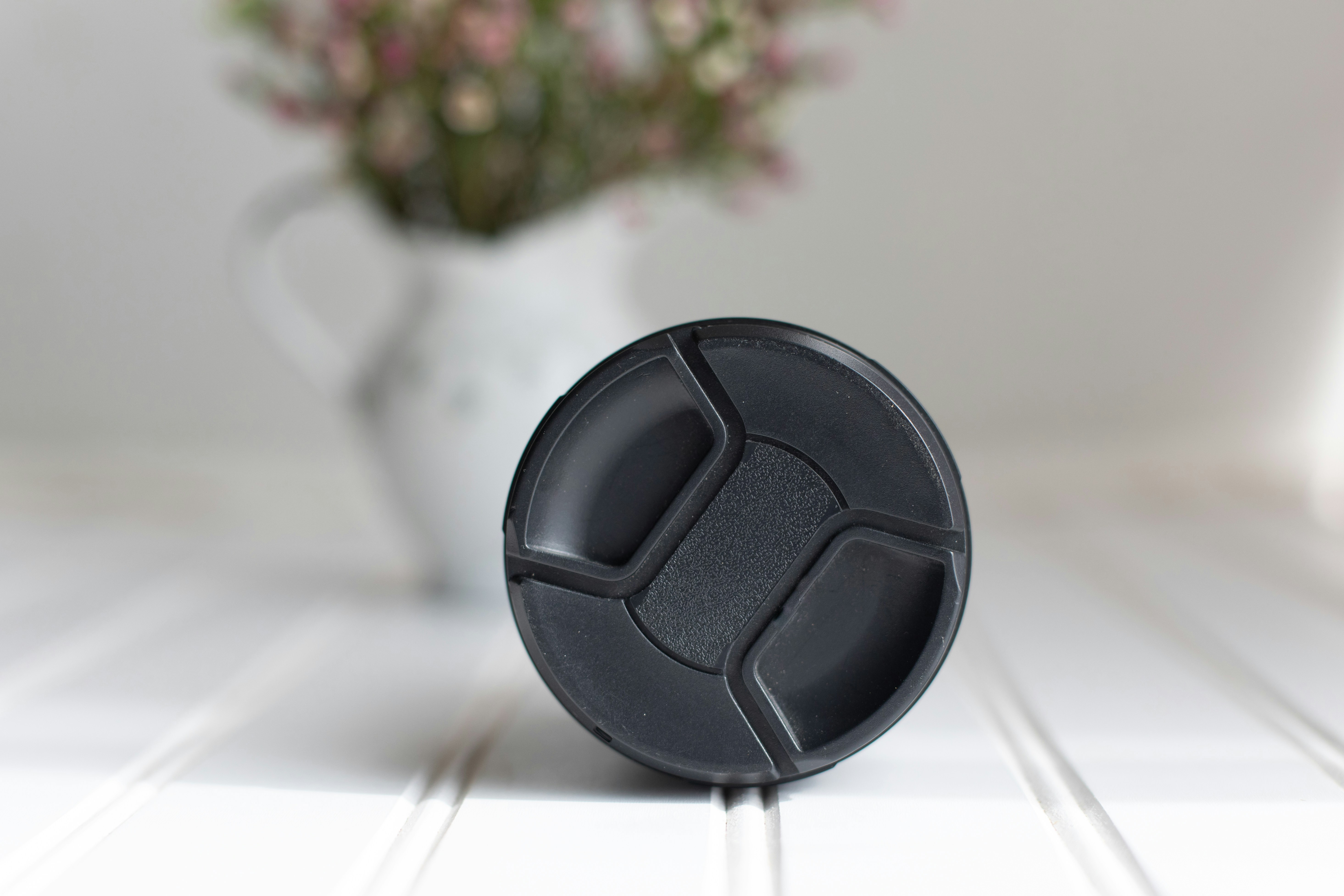 Lens Cap in Floral Serenity