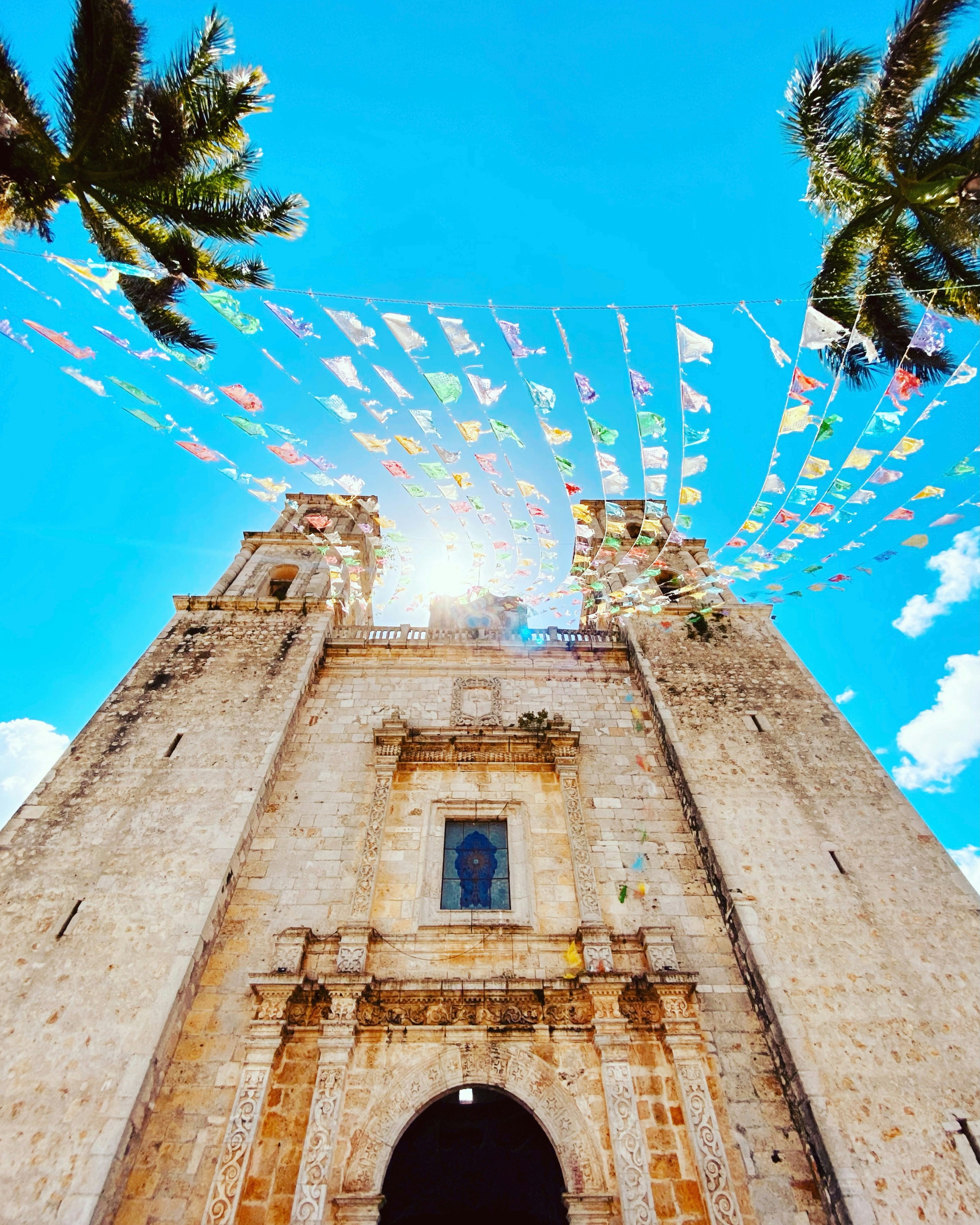 Sunlit Towers and Tropical Flags