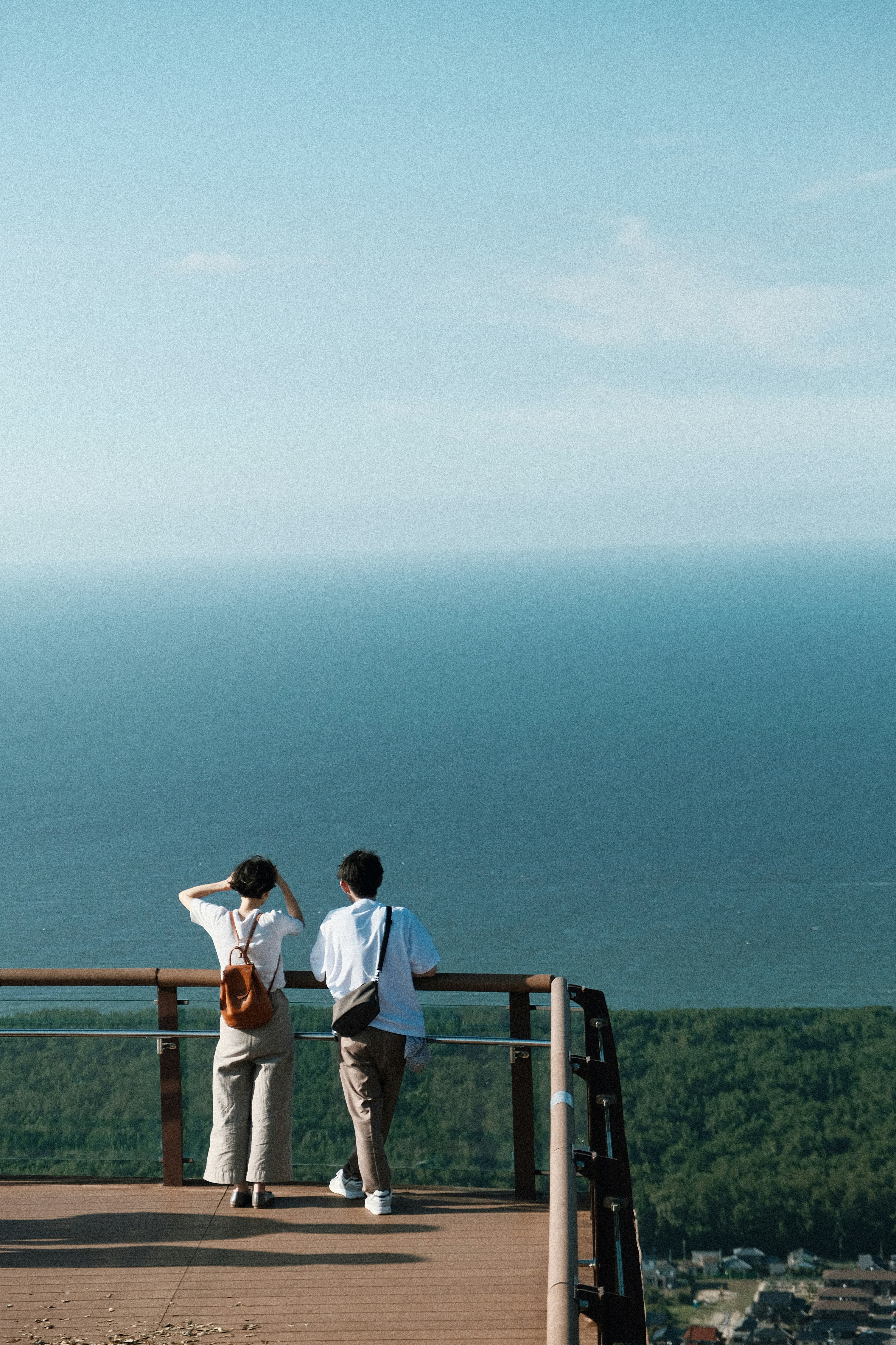Gazing into the Horizon: A Moment of Reflection