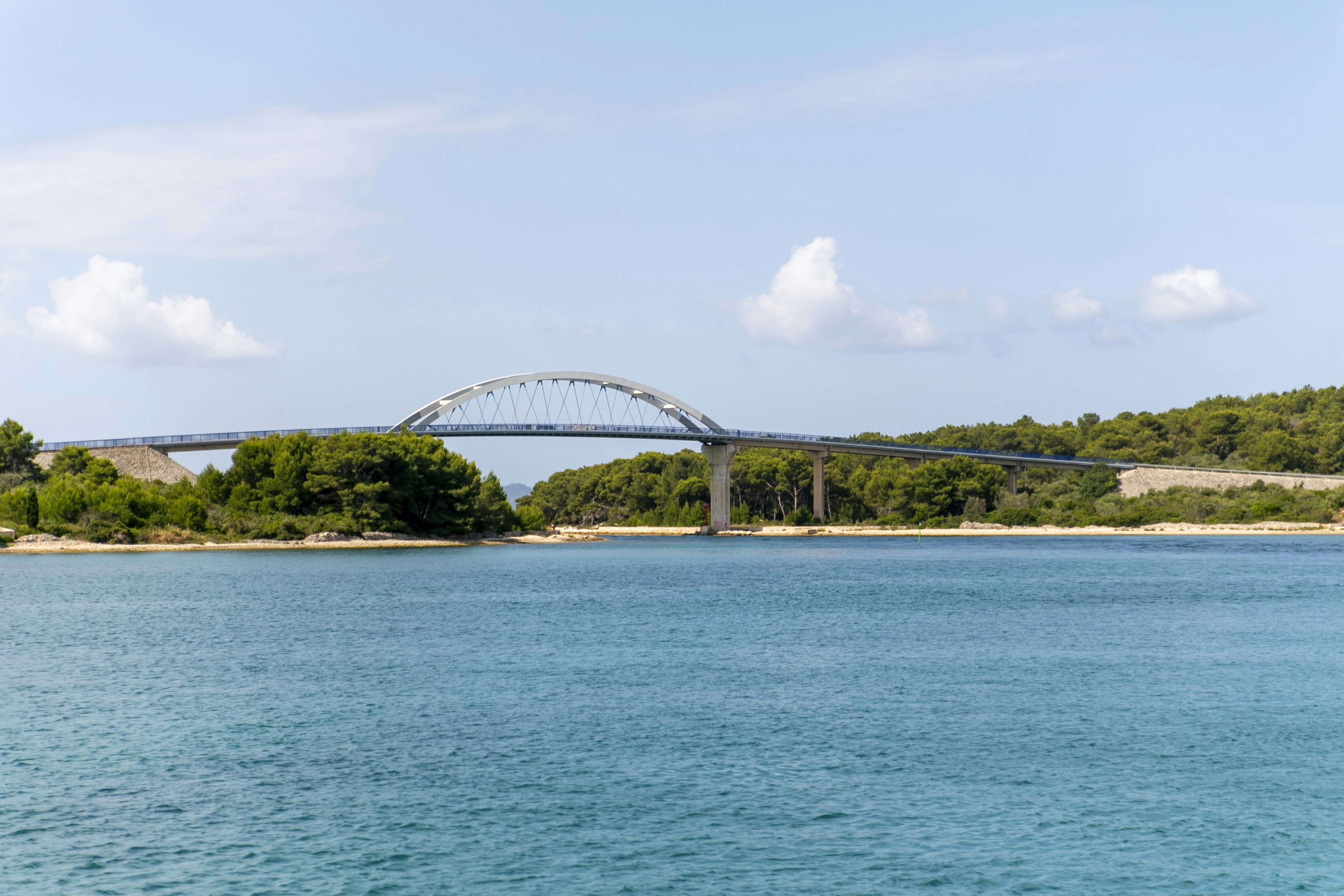 Serenity Over the Arching Bridge