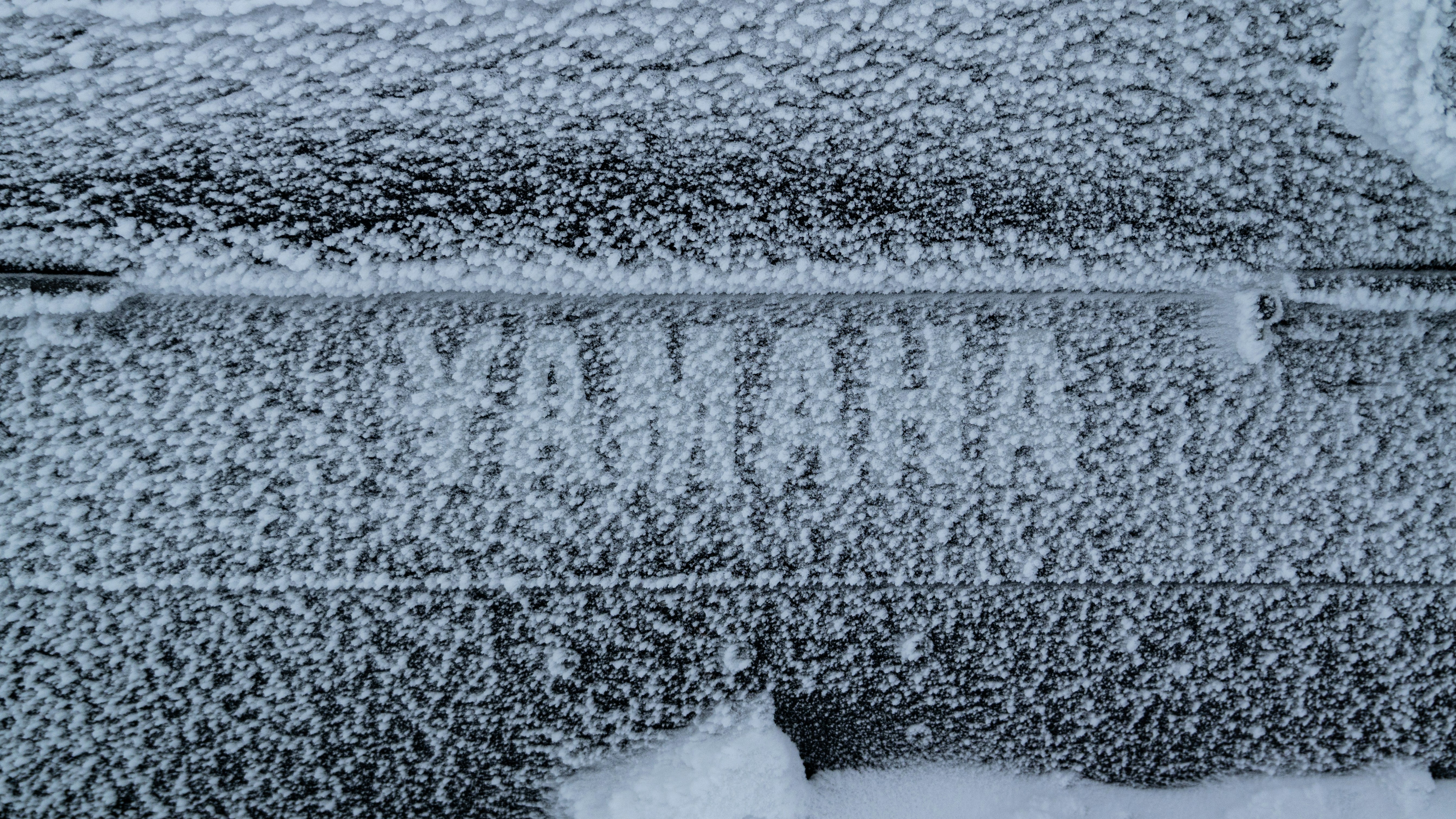 FrostLined Concrete: Iridescent Texture in Morning Light