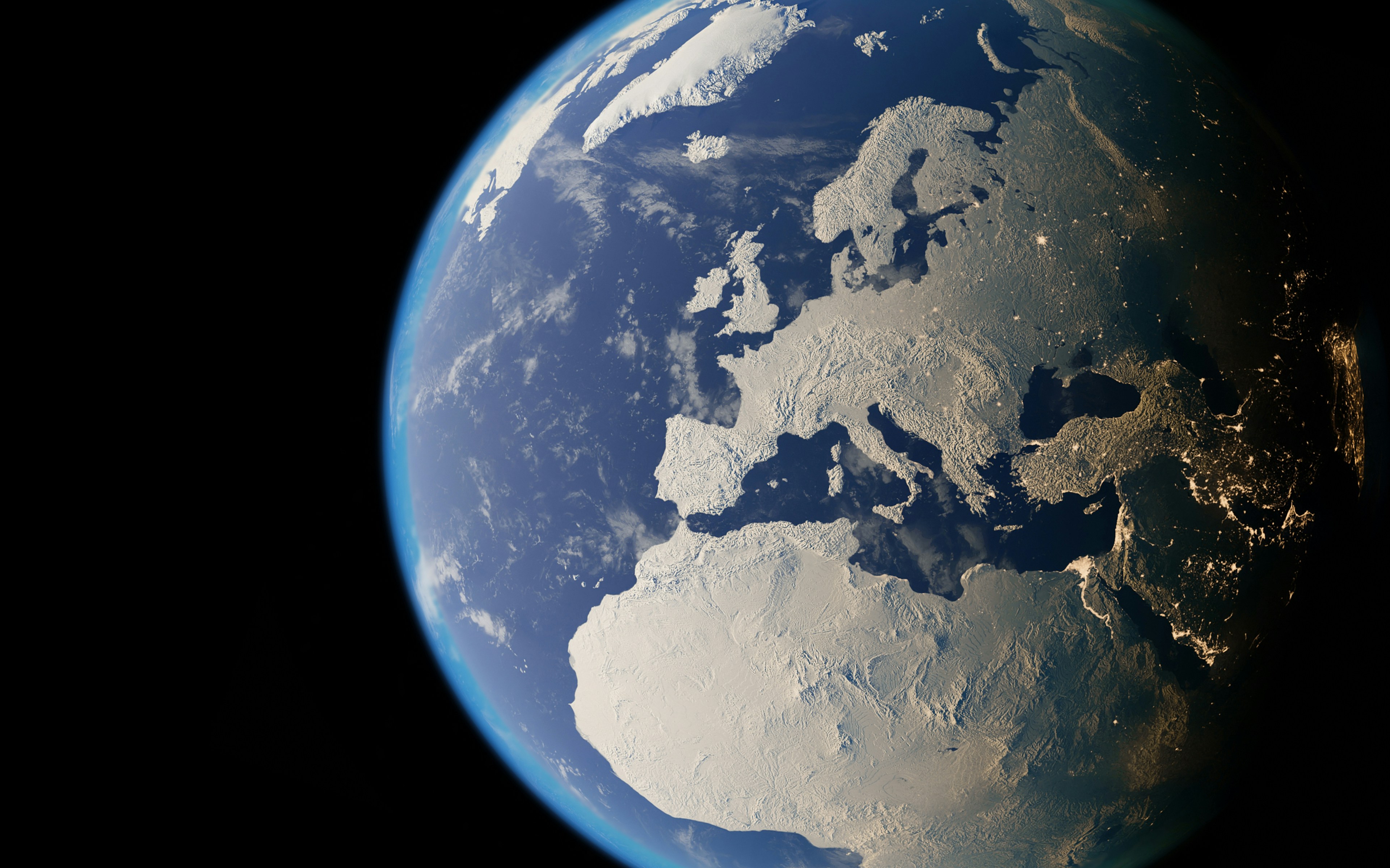 A picture of the earth taken from space photo – Free Earth Image on ...