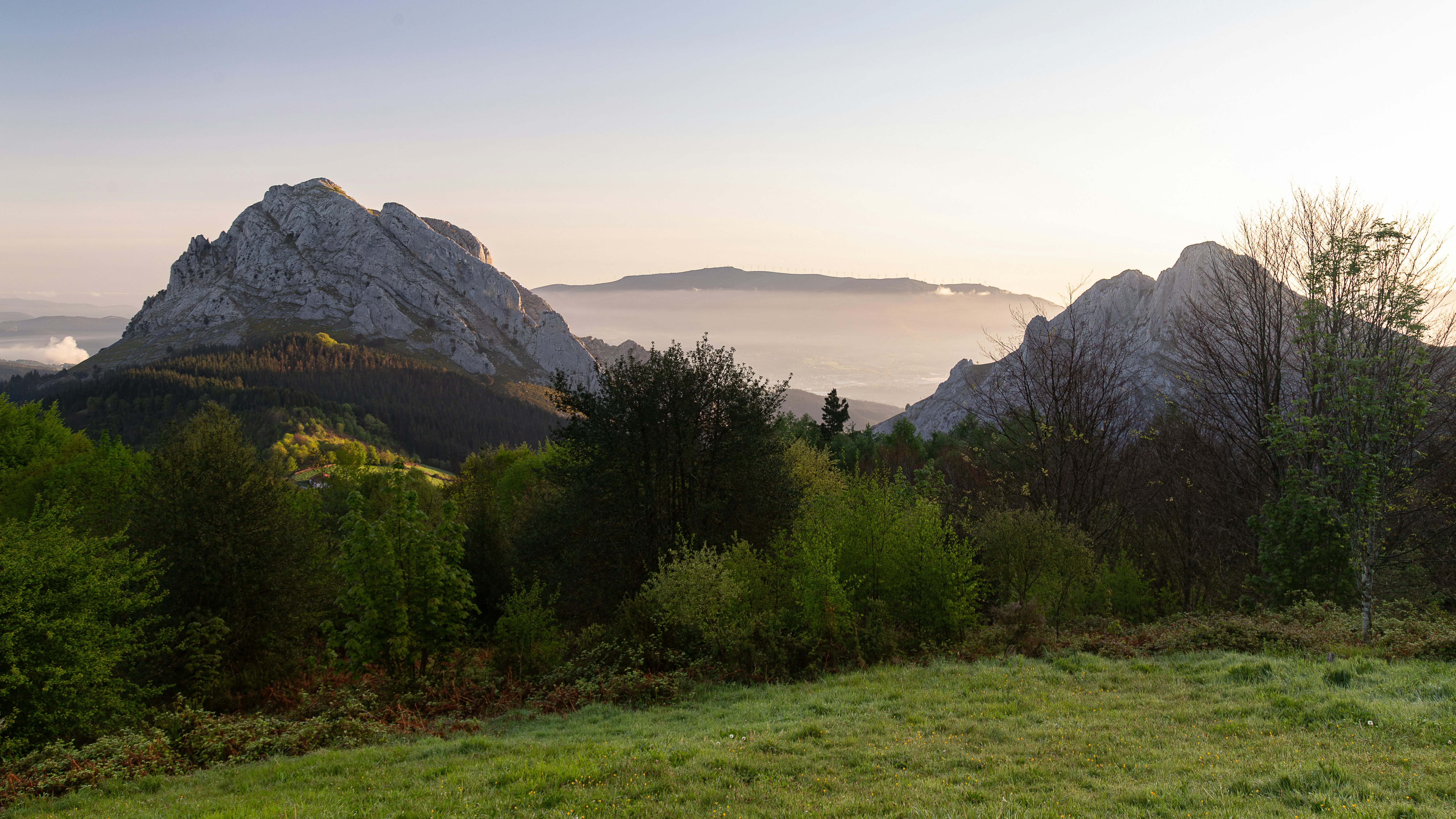 Whispering Peaks at Sunrise