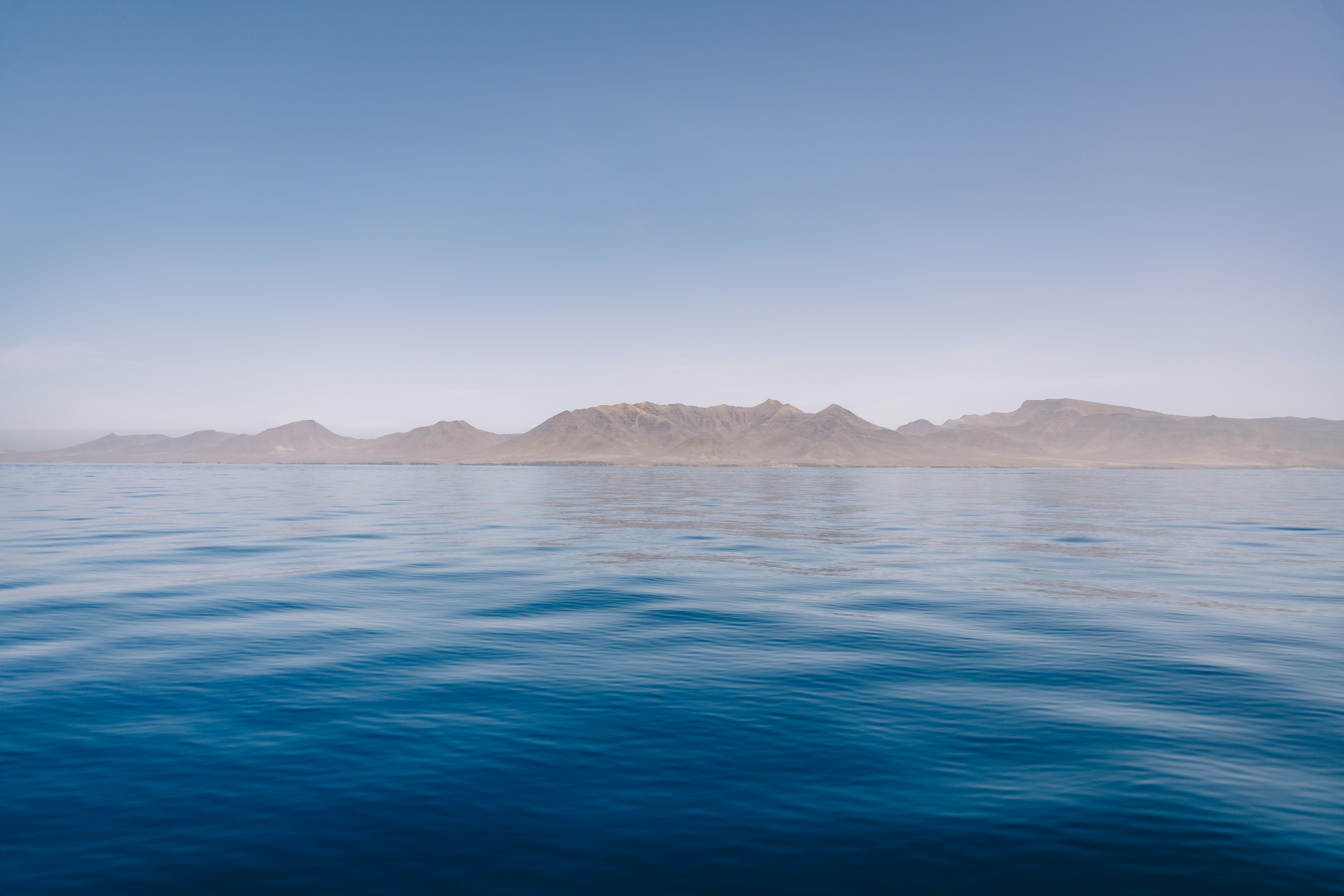 Die Blaue weite vor den Küsten Fuerteventuras