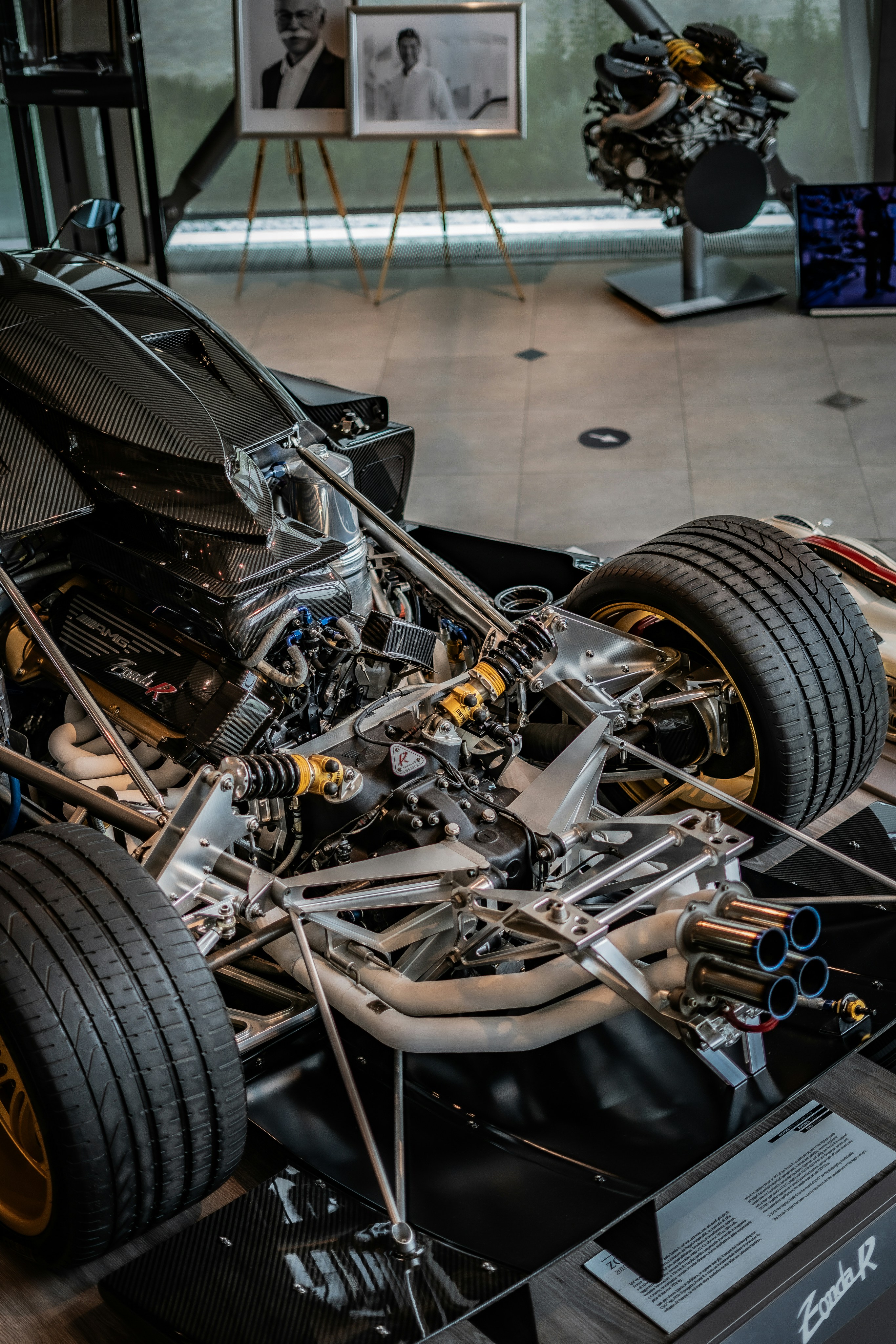Skeleton of Speed: Exposed Race-Chassis Reveals Engineering in Metal and Carbon