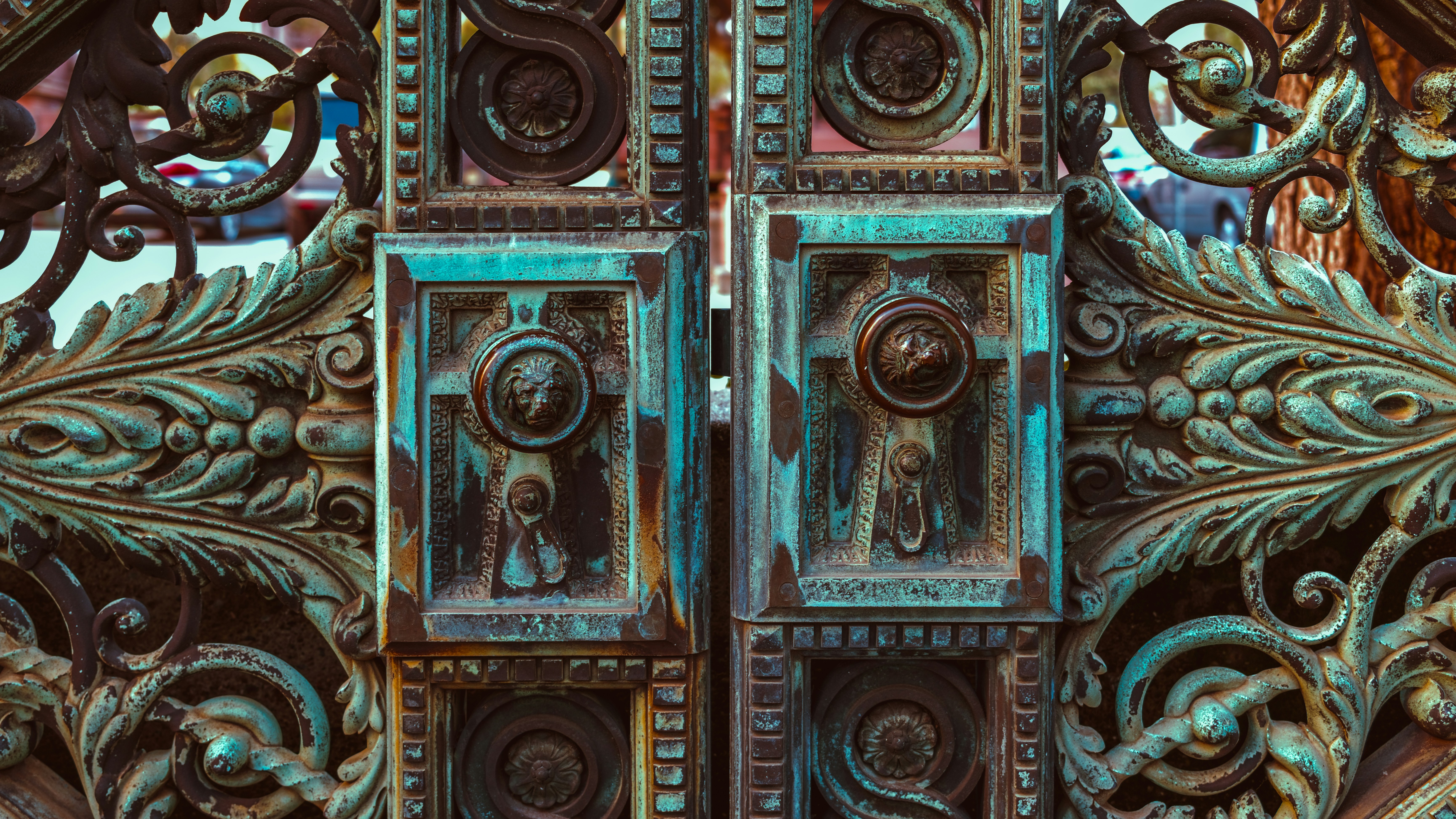 Whispers of Time in Patina and Iron